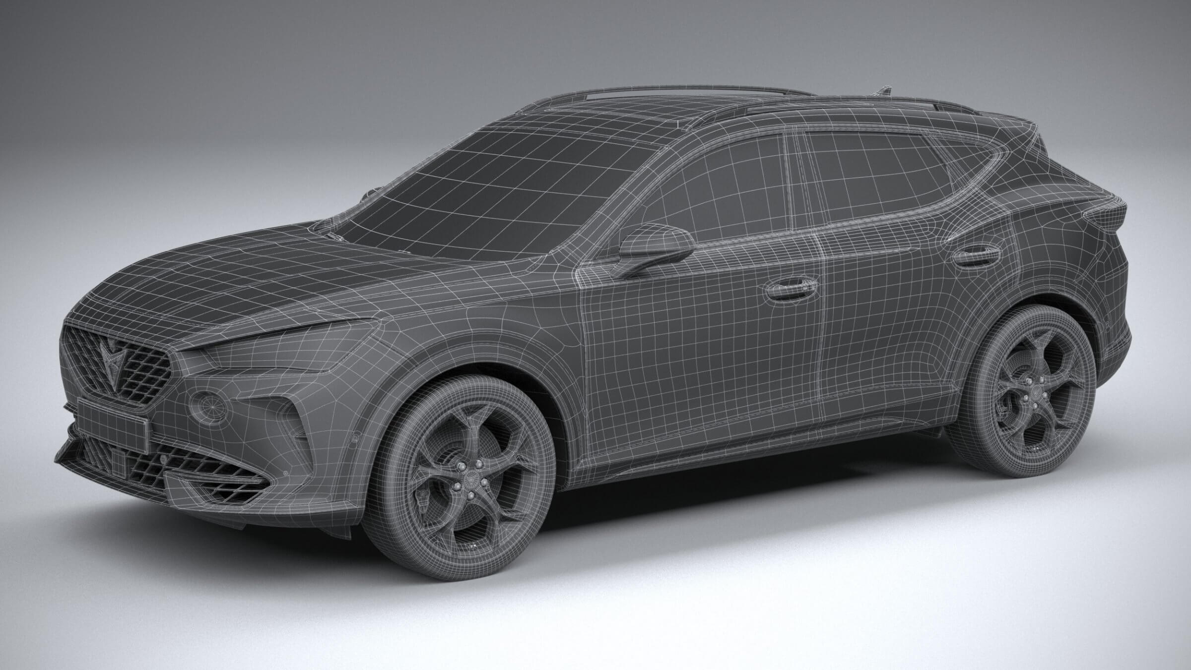 Cupra Formentor 2021 - 3D Model by SQUIR