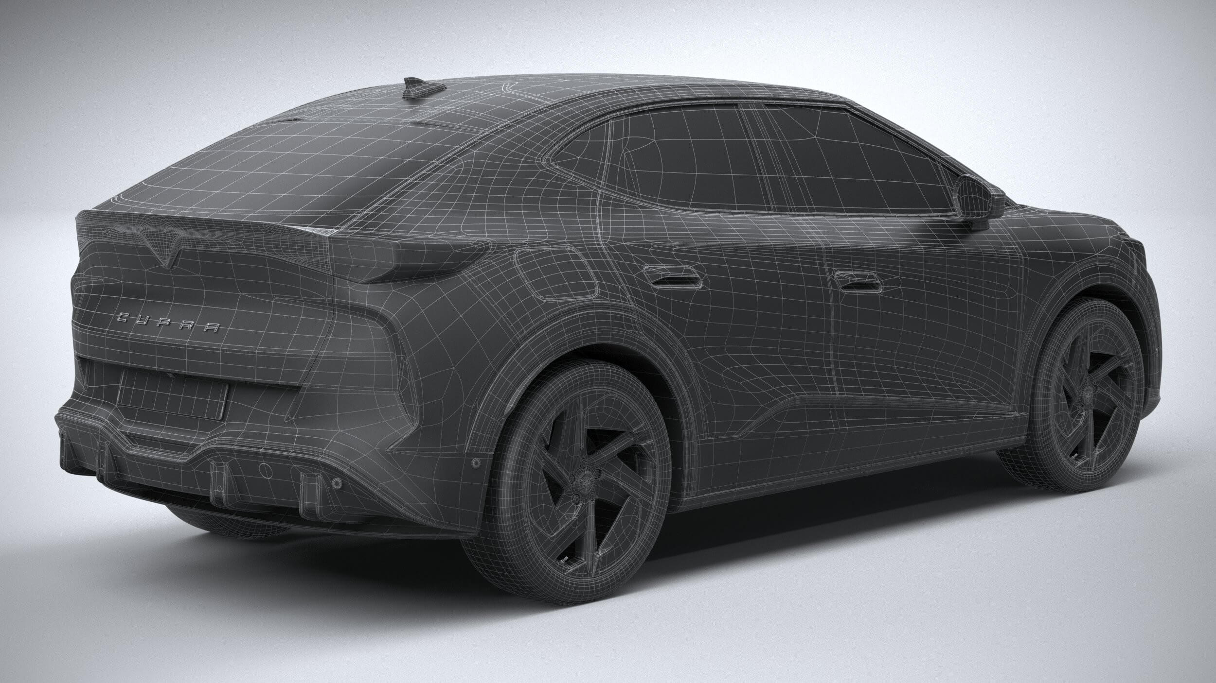 Cupra Tavascan 2024 - 3D Model by SQUIR