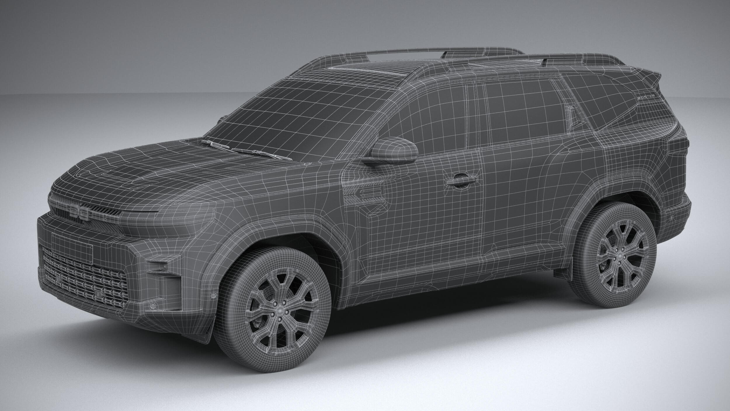 Dacia Bigster 2025 - 3D Model by SQUIR