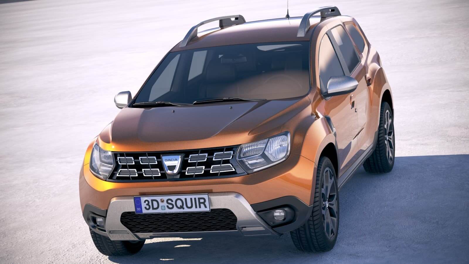 Dacia Duster 2018 - 3D Model by SQUIR