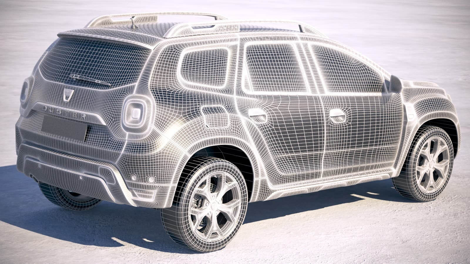 Dacia Duster 2018 - 3D Model by SQUIR