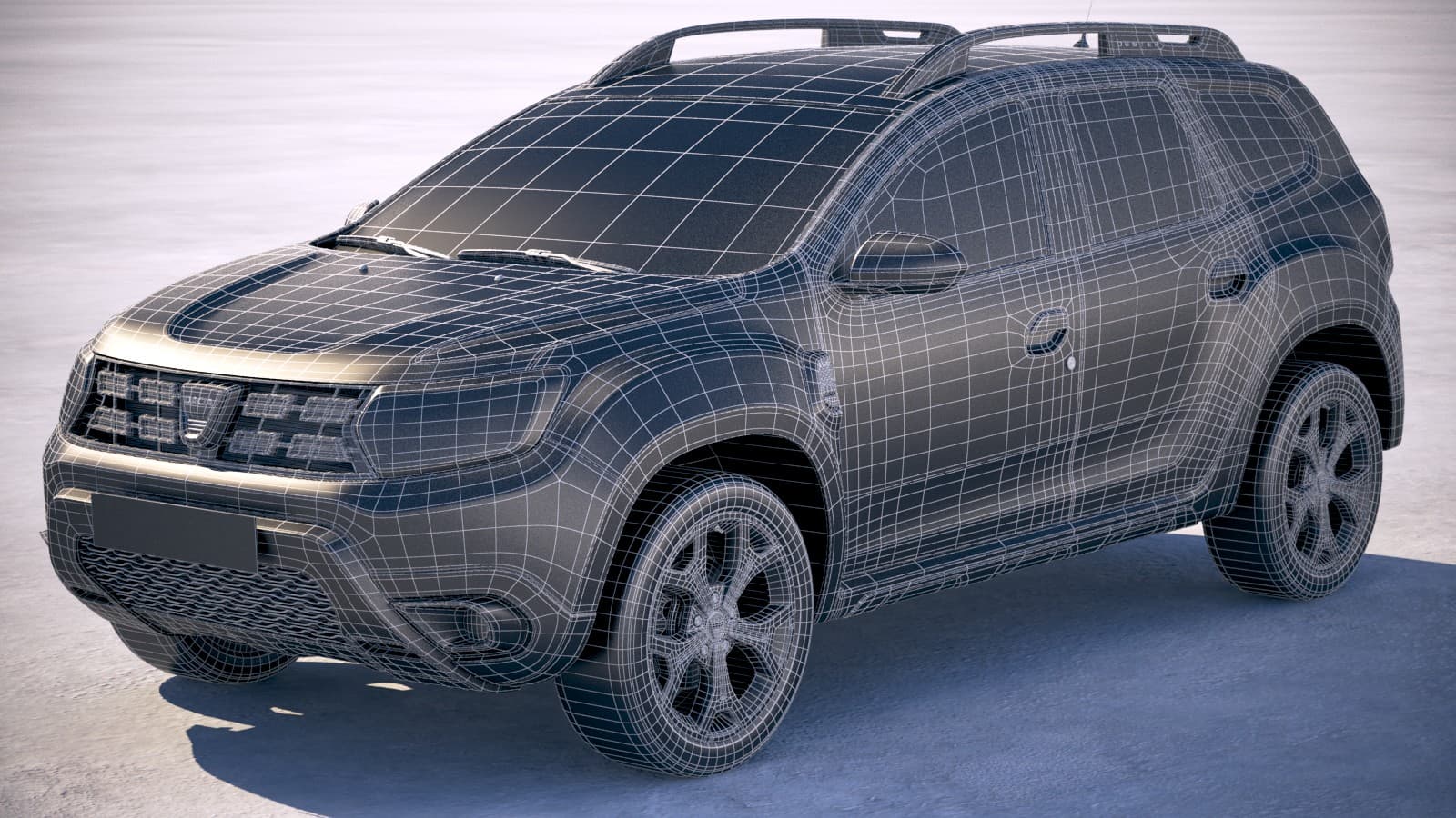 Dacia Duster 2018 - 3D Model by SQUIR