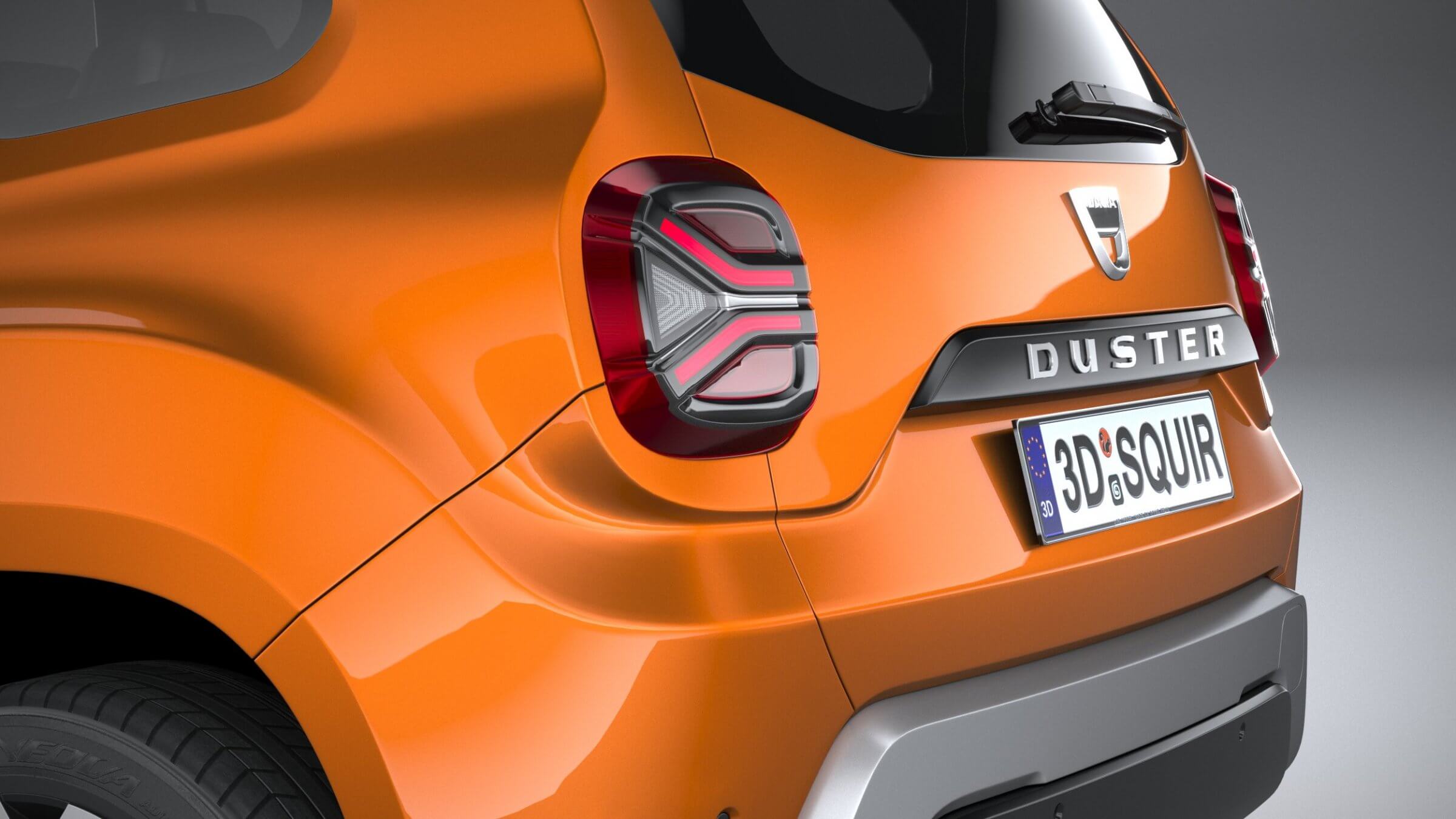 Dacia Duster 2022 - 3D Model by SQUIR