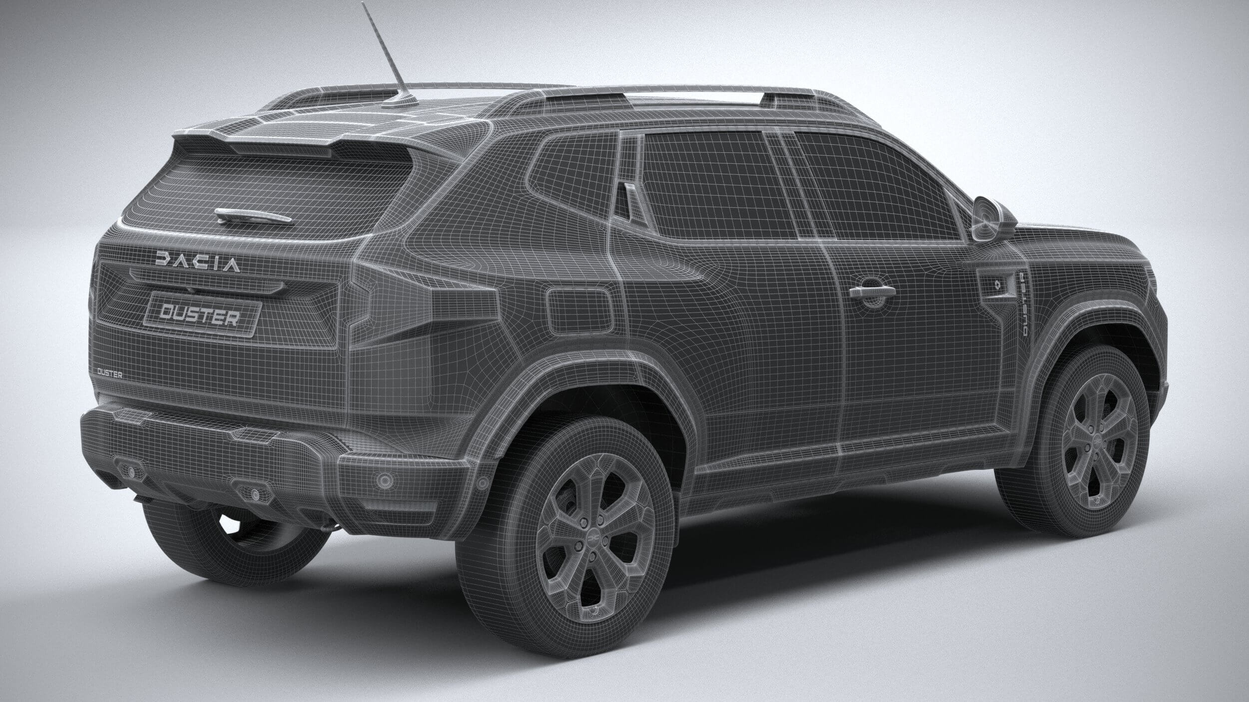 Dacia Duster 2024 - 3D Model by SQUIR
