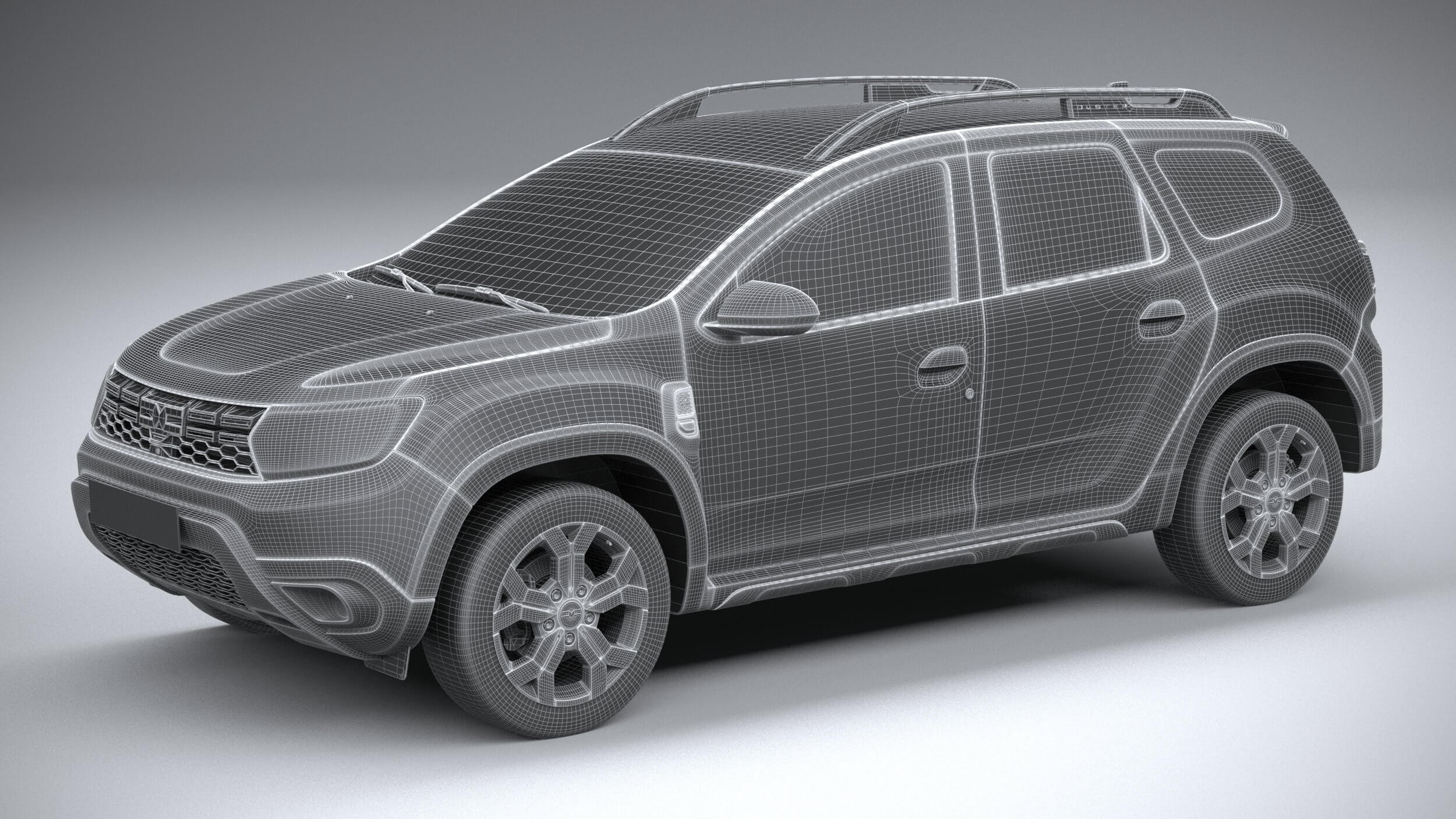 Dacia Duster Extreme 2023 - 3D Model by SQUIR
