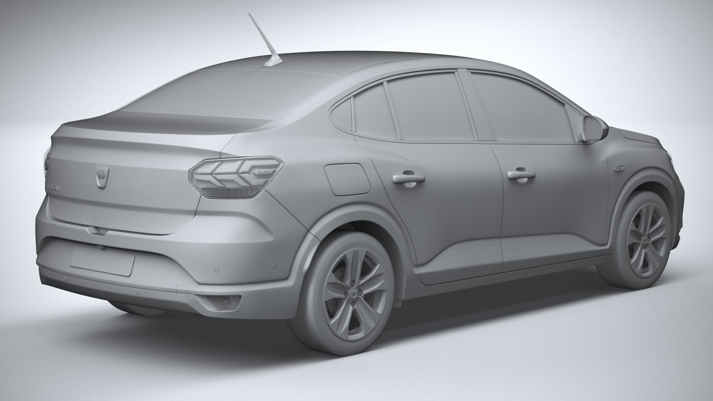 Dacia Logan 2021 - 3D Model by SQUIR