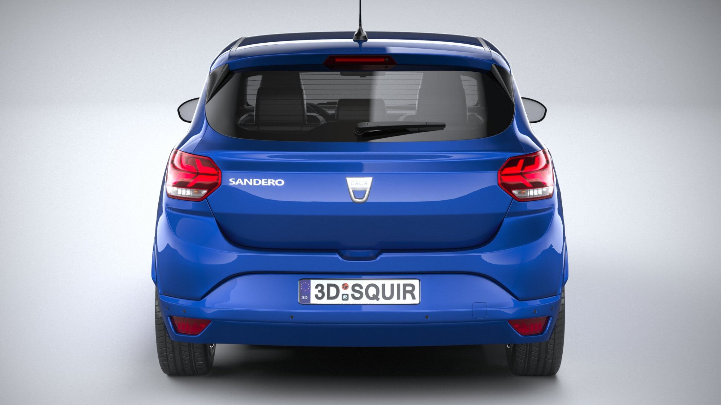 Dacia Sandero 2021 - 3D Model by SQUIR