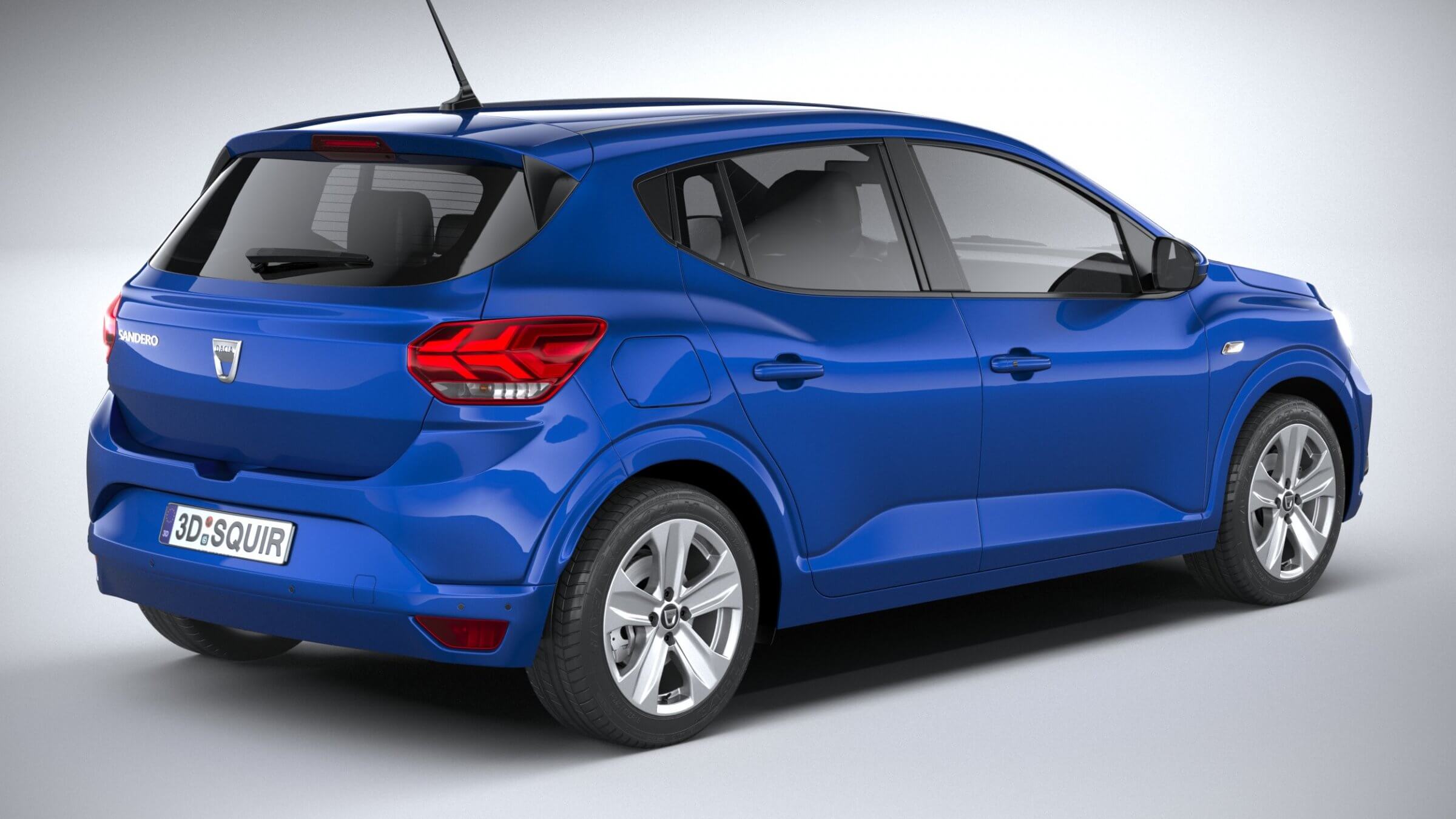 Dacia Sandero 2021 - 3D Model by SQUIR