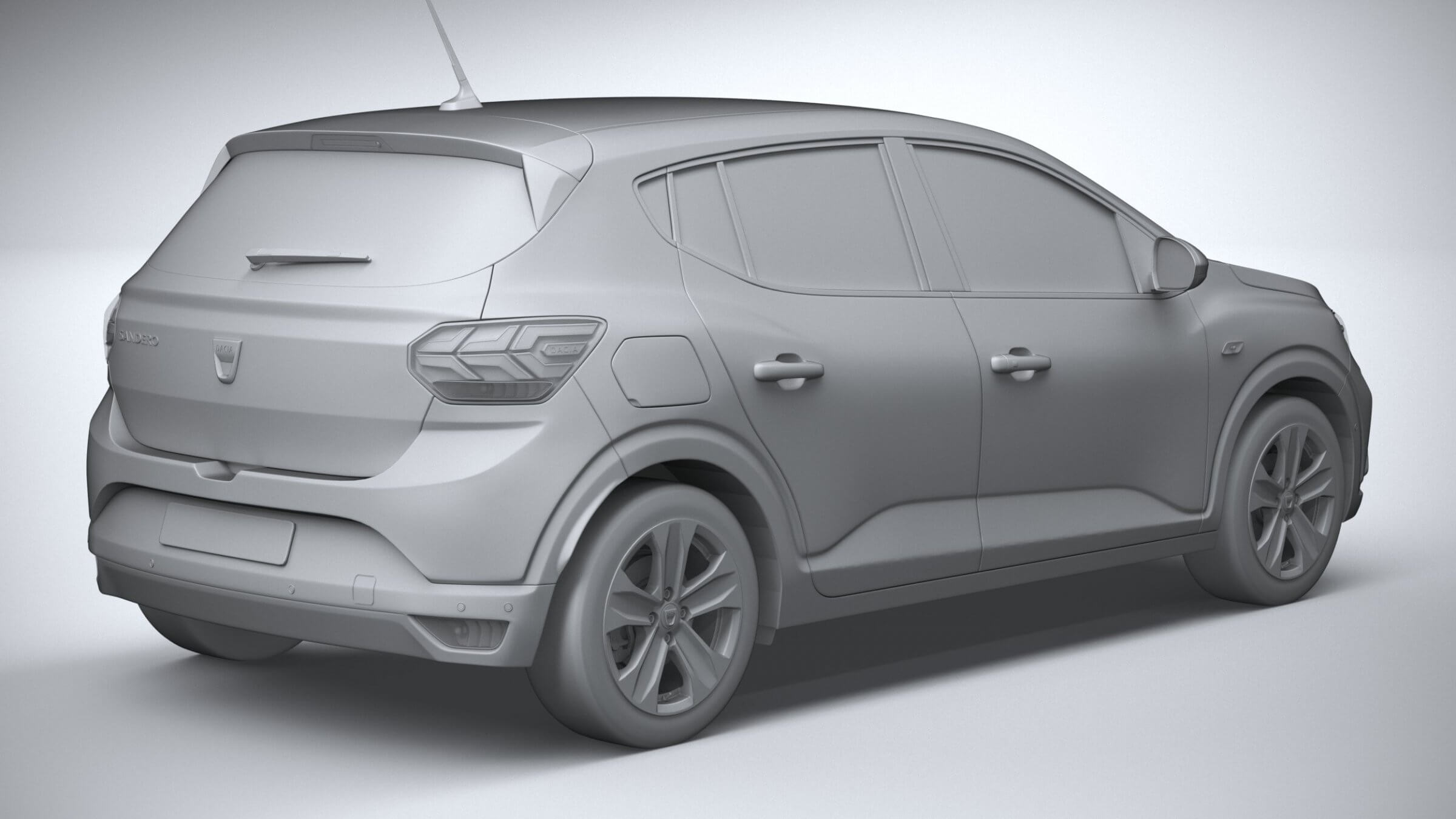 Dacia Sandero 2021 - 3D Model by SQUIR