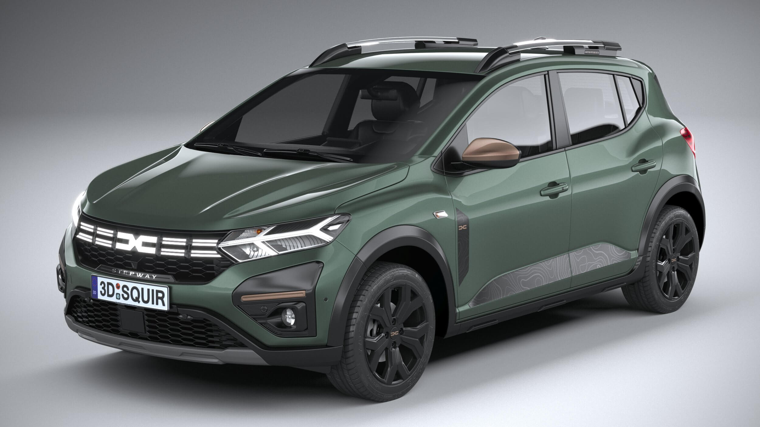 Dacia Sandero Stepway Extreme 2023 - 3D Model by SQUIR