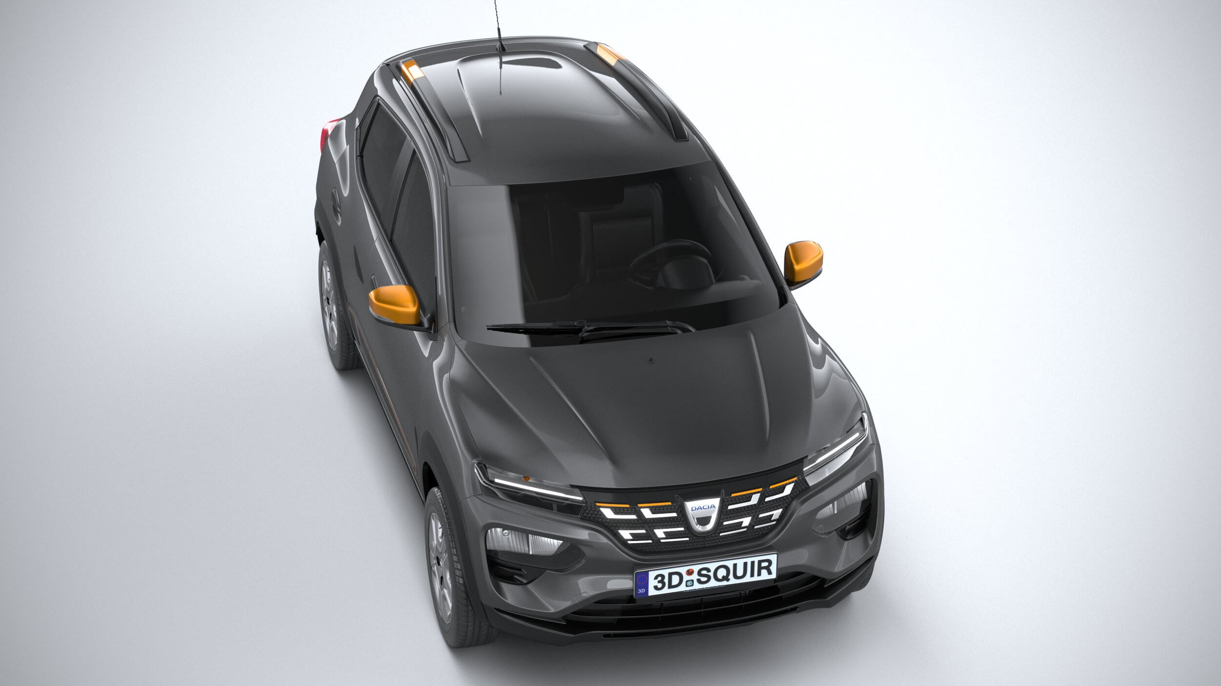Dacia Spring 2022 - 3D Model by SQUIR