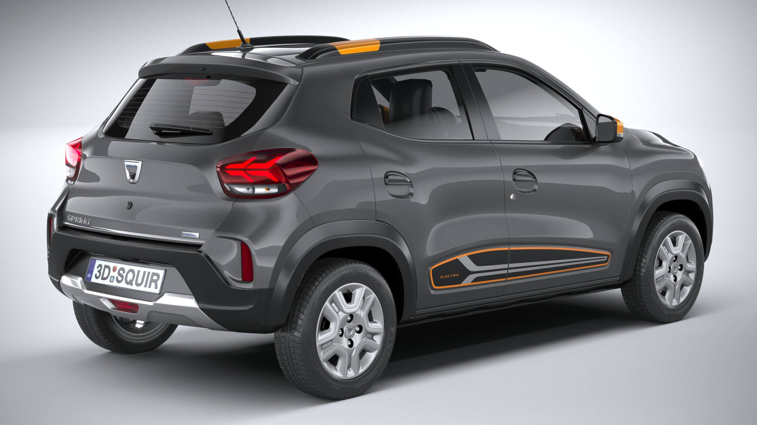 Dacia Spring 2022 - 3D Model by SQUIR