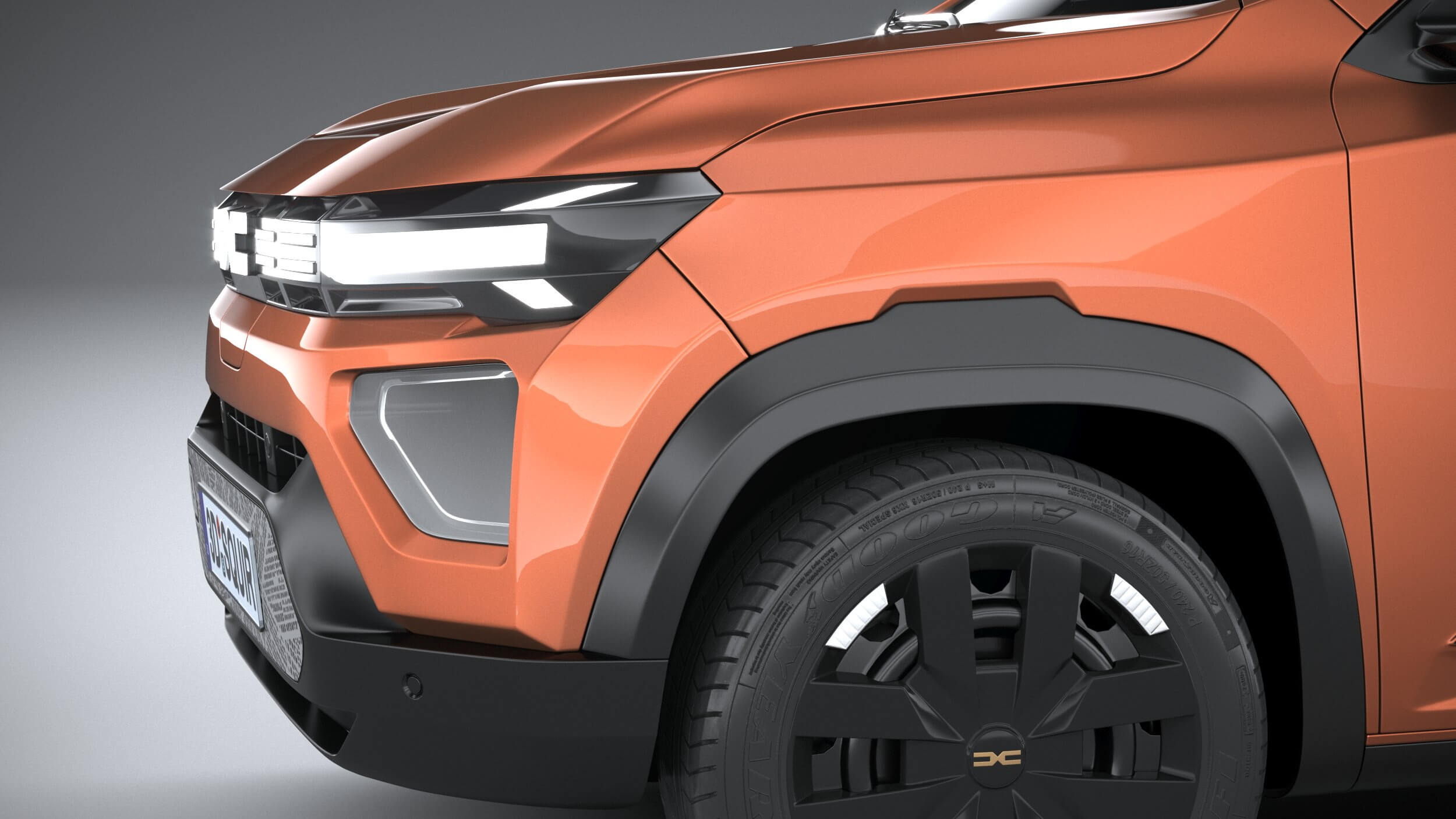 Dacia Spring 2025 - 3D Model by SQUIR