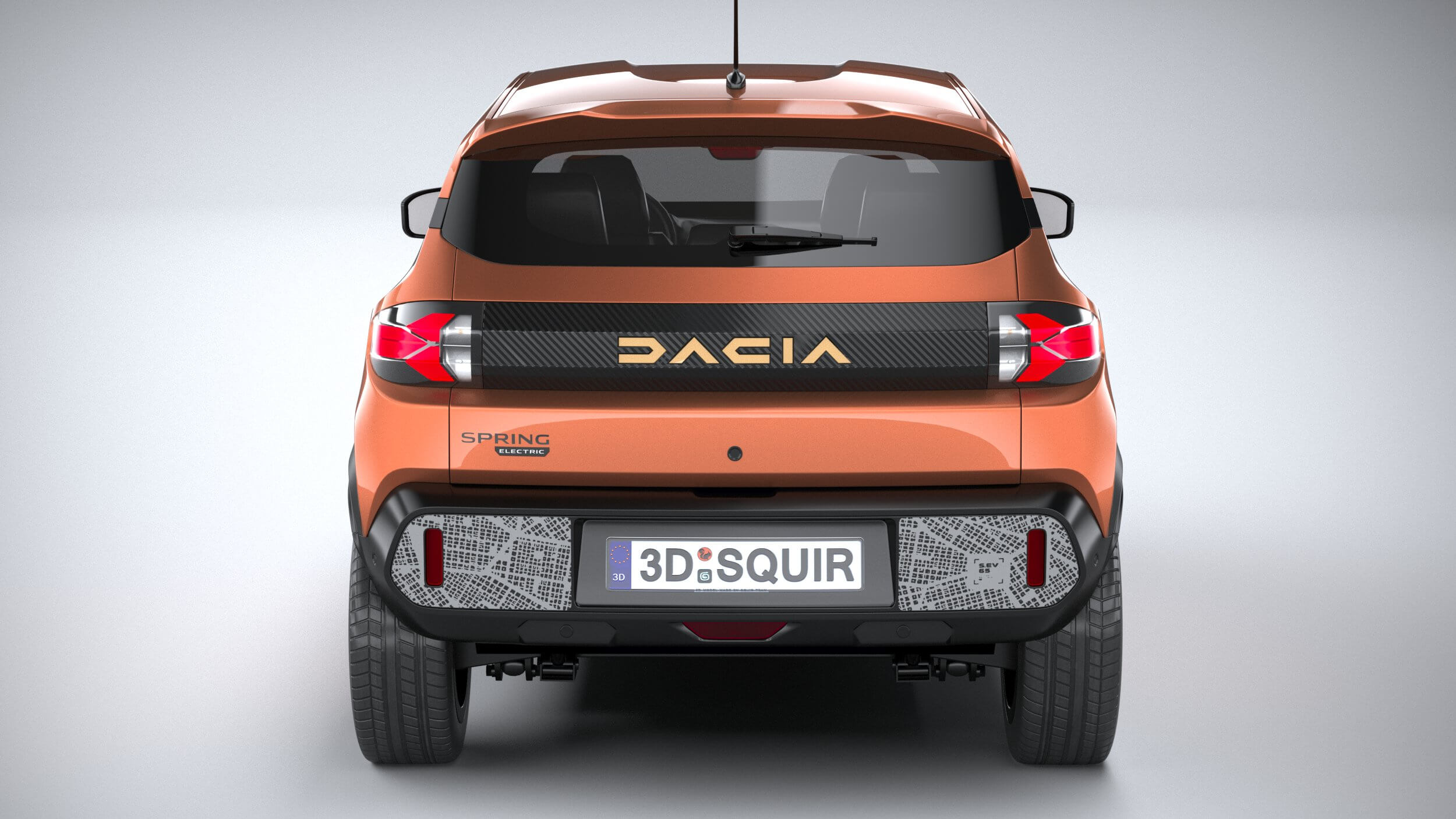 Dacia Spring 2025 - 3D Model by SQUIR