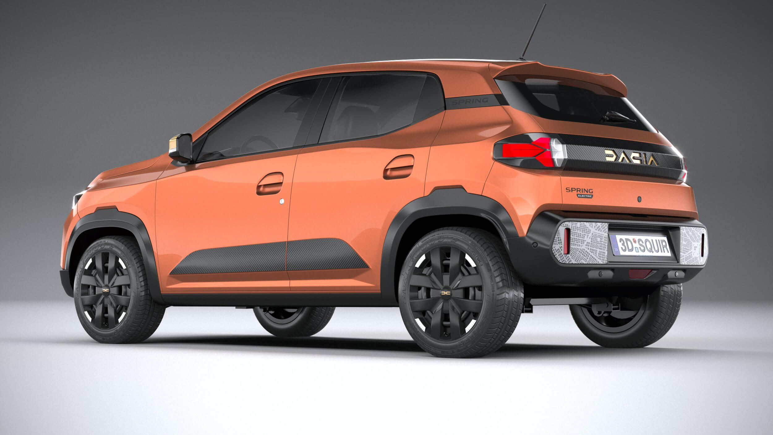 Dacia Spring 2025 - 3D Model by SQUIR