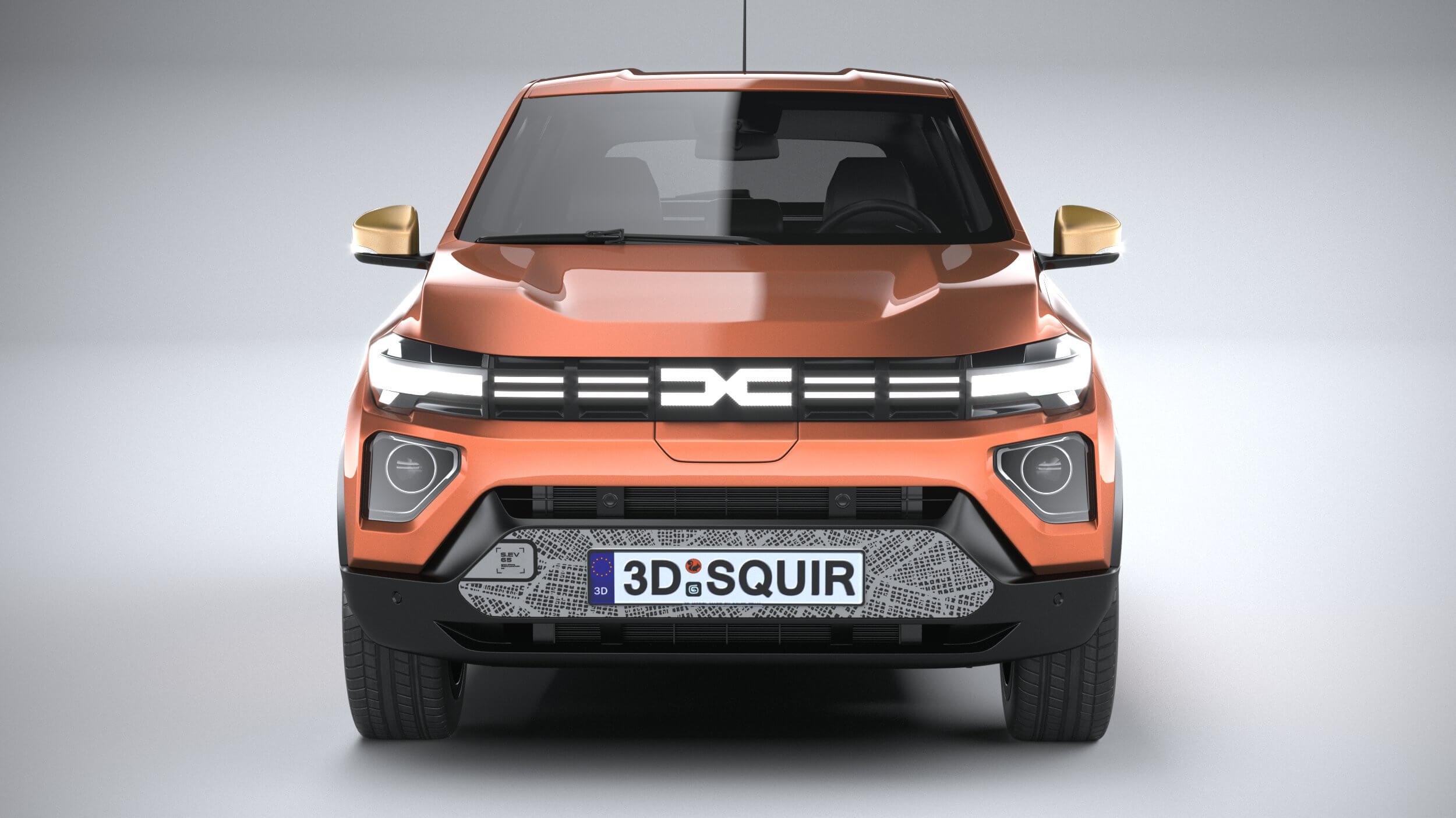 Dacia Spring 2025 - 3D Model by SQUIR
