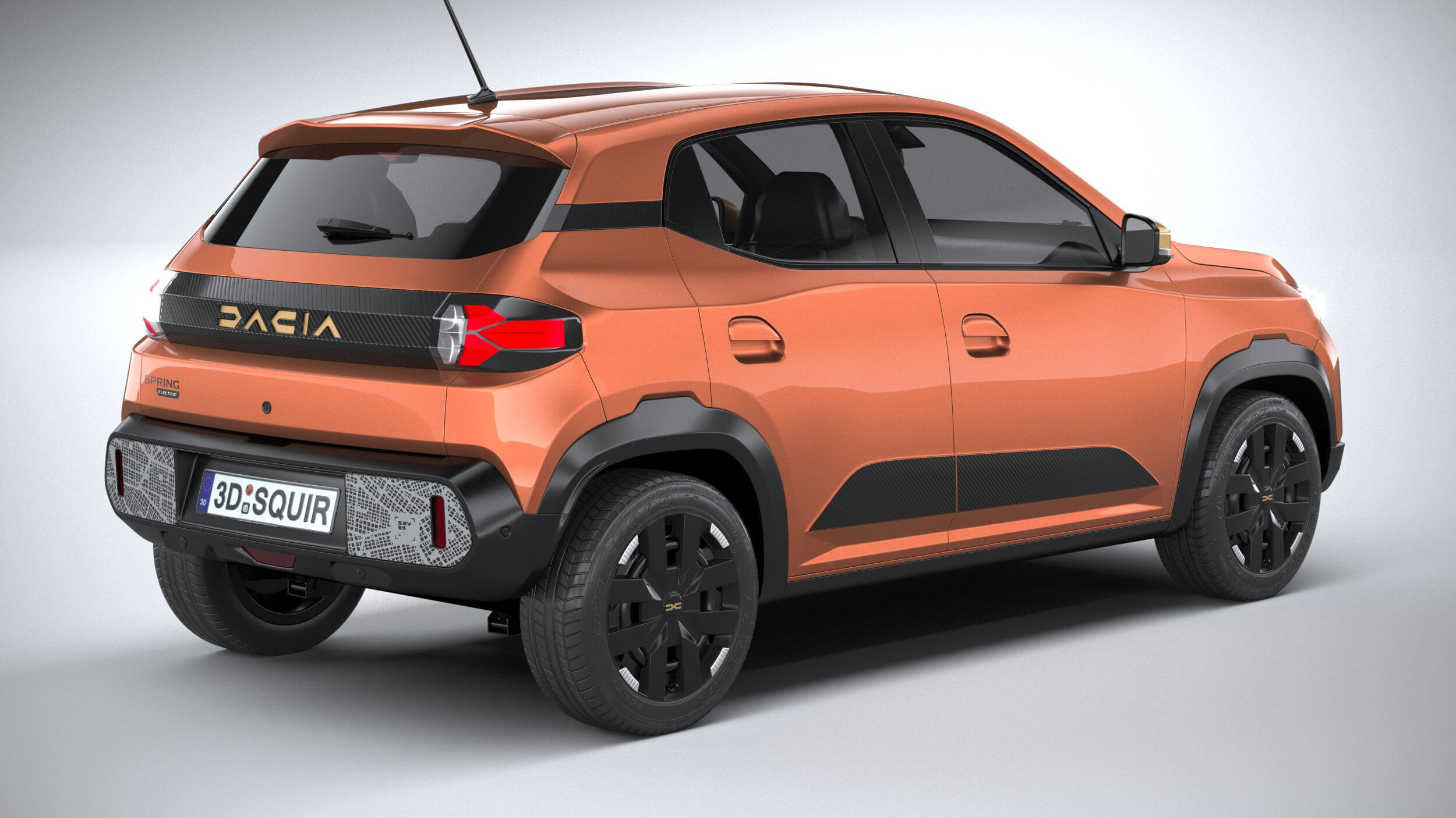 Dacia Spring 2025 - 3D Model by SQUIR