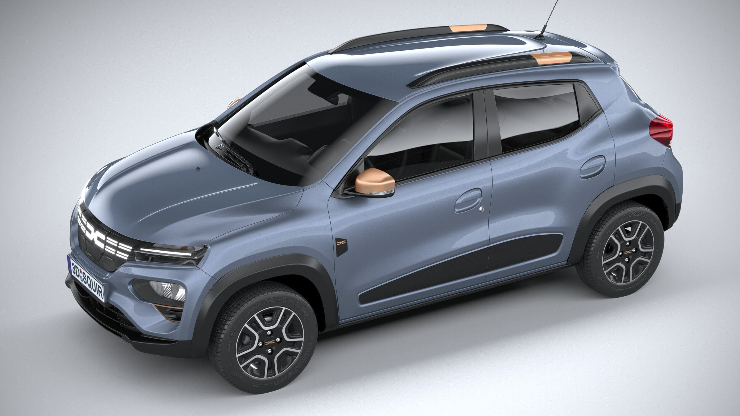 Dacia Spring Extreme 2023 - 3D Model by SQUIR
