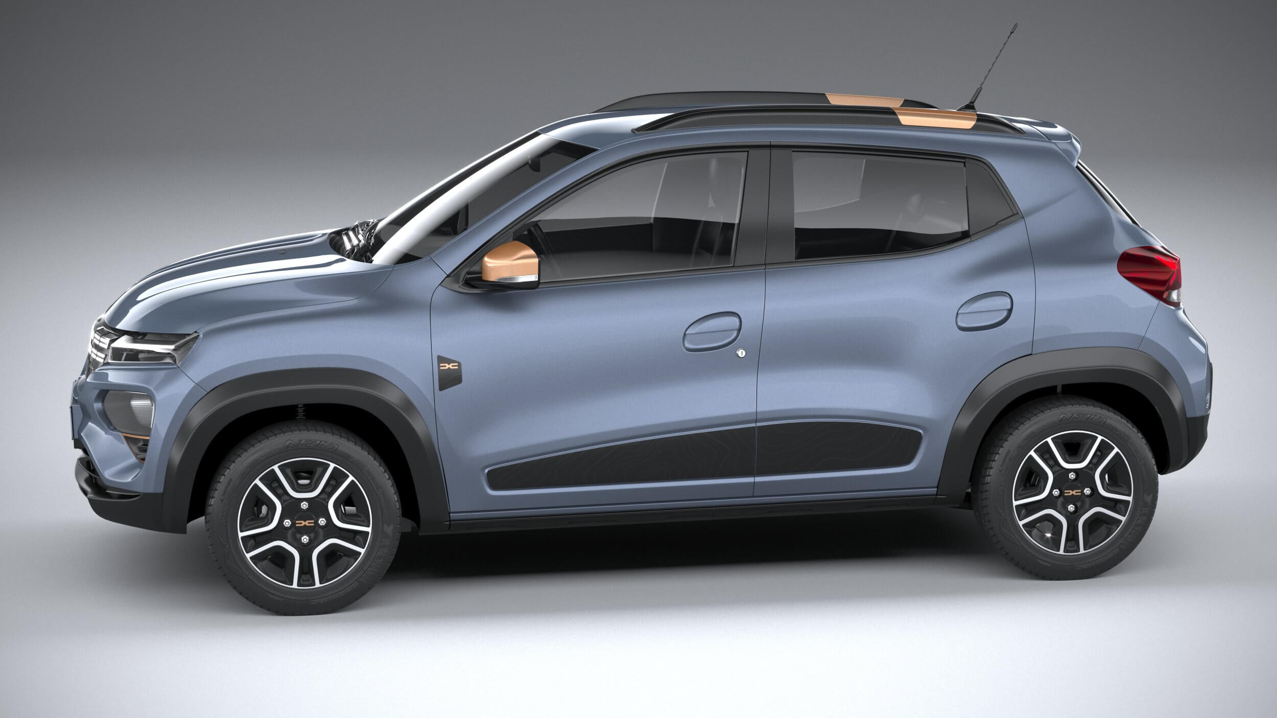 Dacia Spring Extreme 2023 - 3D Model by SQUIR