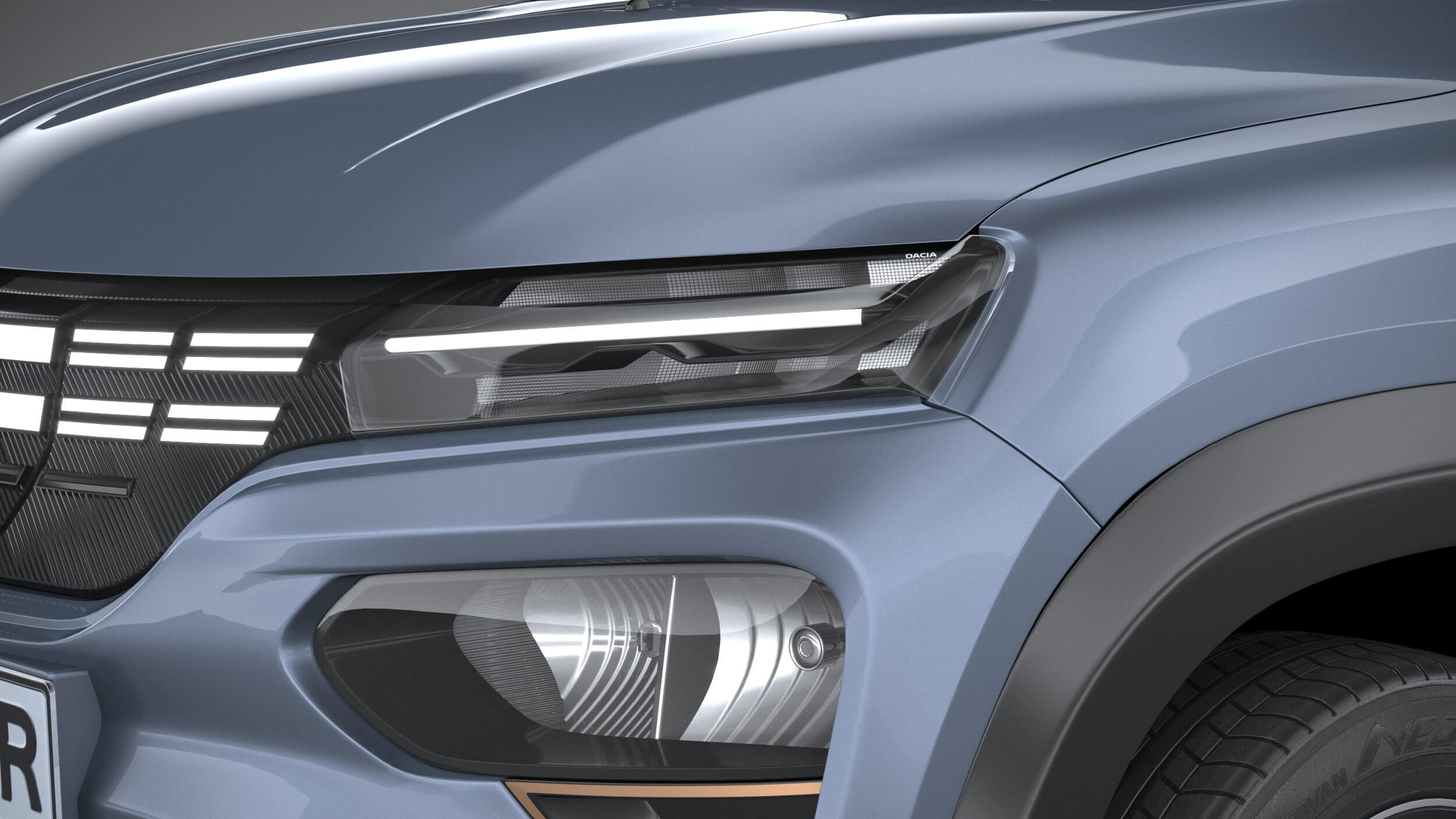 Dacia Spring Extreme 2023 - 3D Model by SQUIR