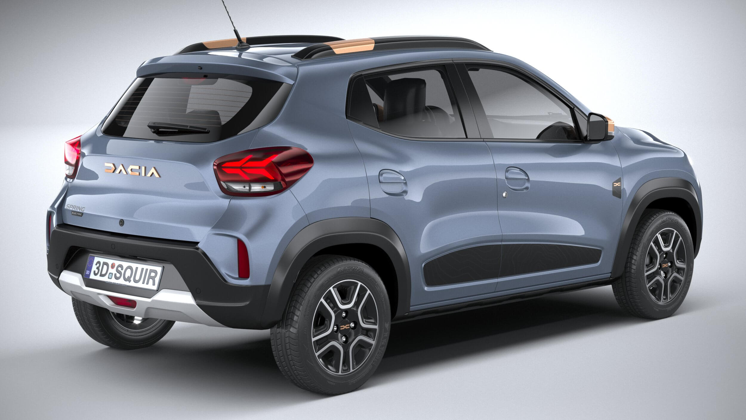 Dacia Spring Extreme 2023 - 3D Model by SQUIR