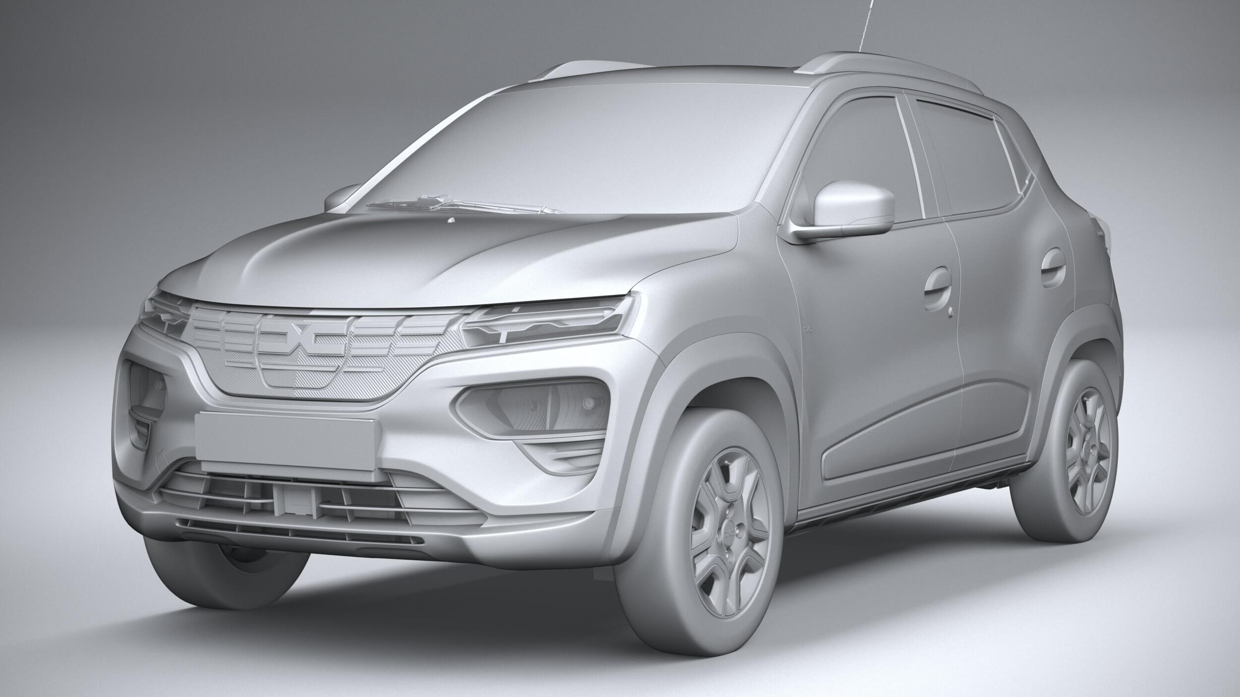 Dacia Spring Extreme 2023 - 3D Model by SQUIR