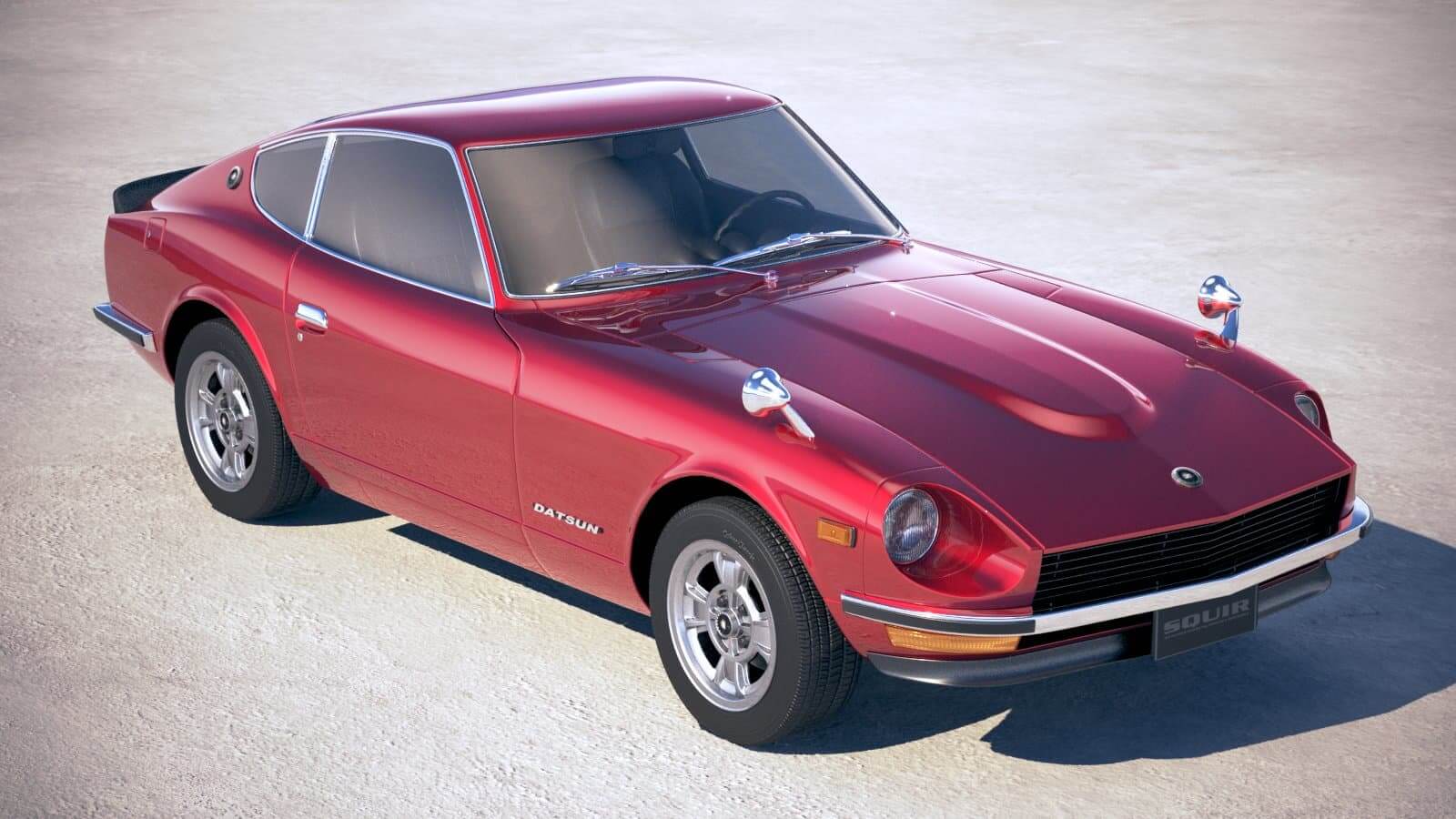 Datsun 240z 1969-1978 (V-Ray) 3D Model by SQUIR