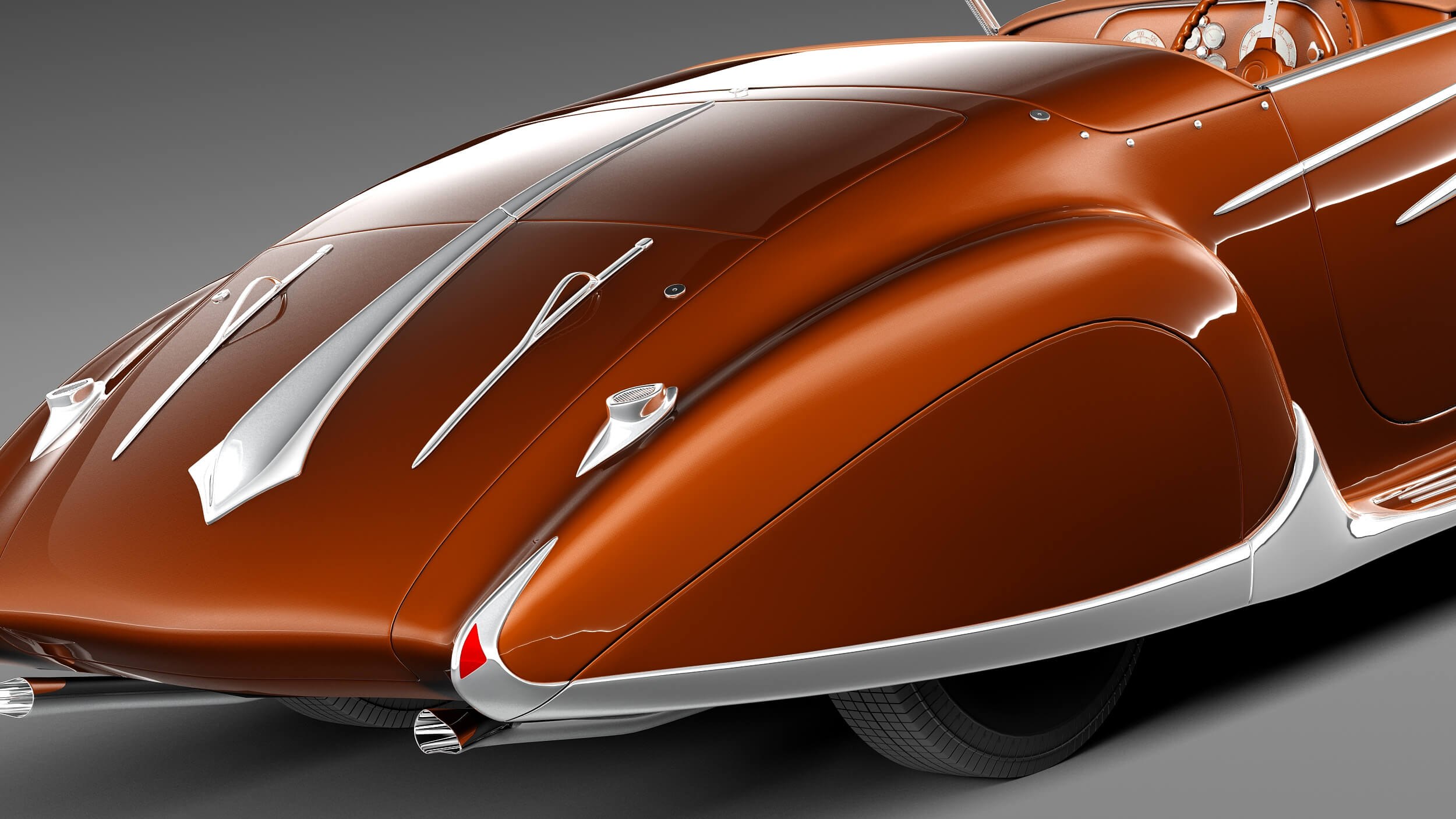 Delahaye T165 1939 - 3D Model by SQUIR