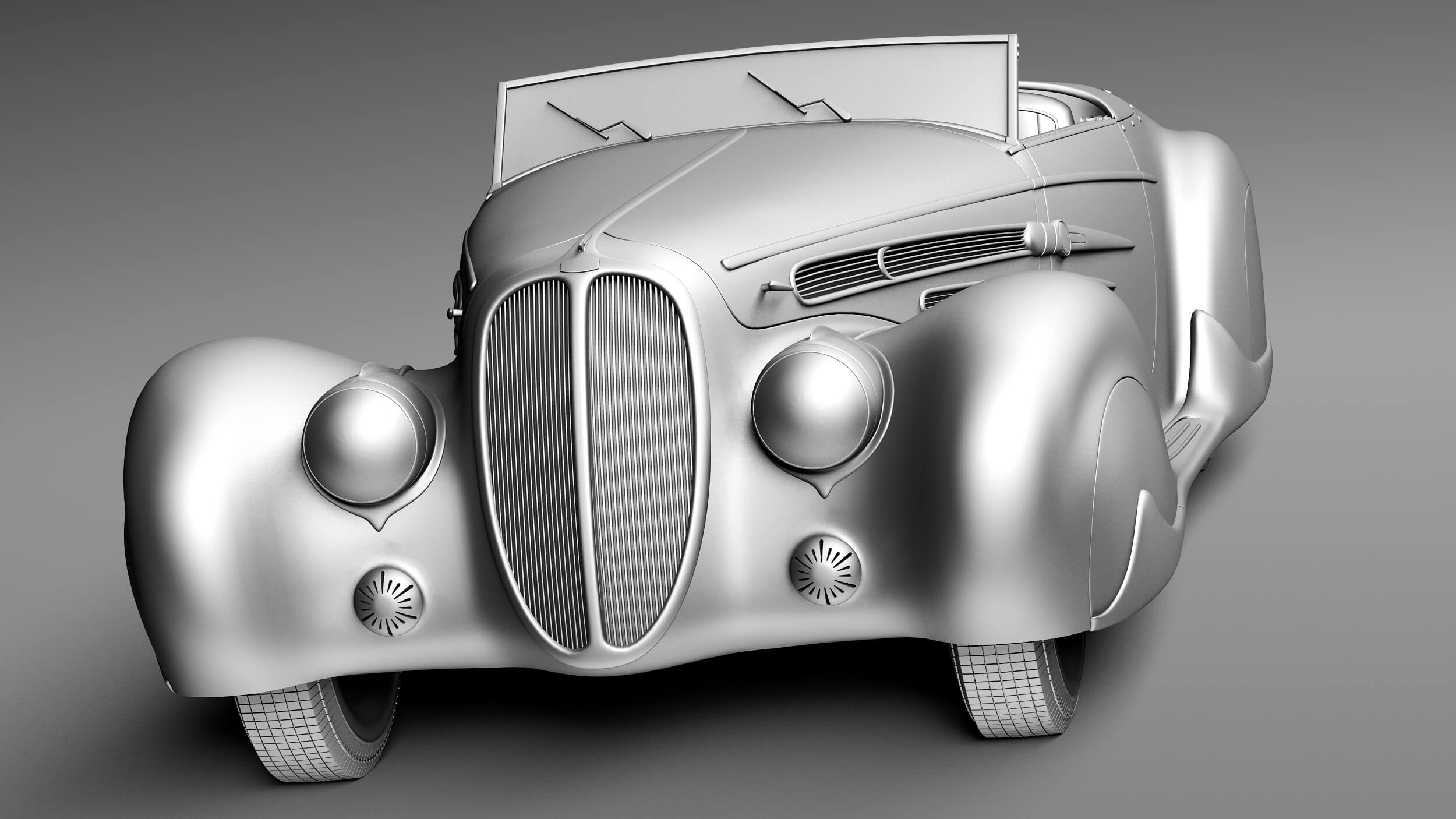 Delahaye T165 1939 - 3D Model by SQUIR