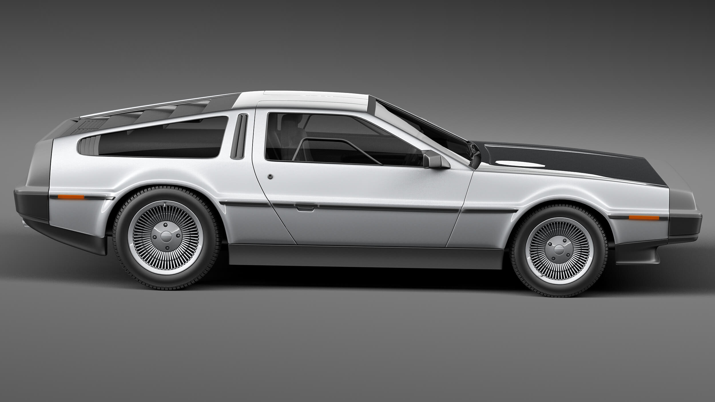 DeLorean DMC-12 3D Model by SQUIR