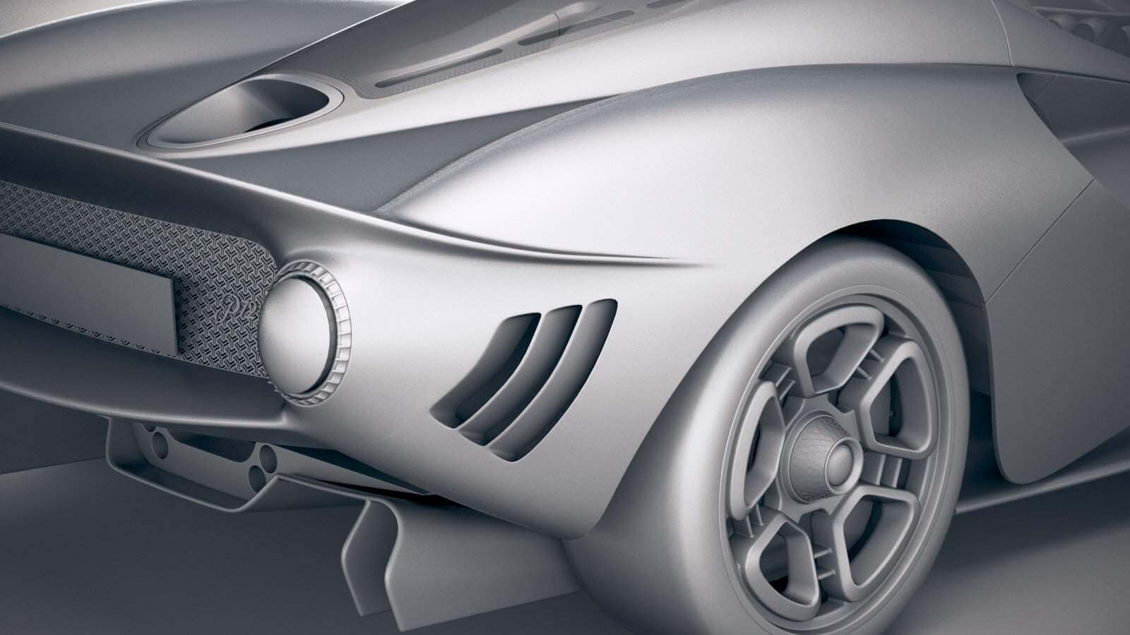 DeTomaso P72 2020 - 3D Model by SQUIR