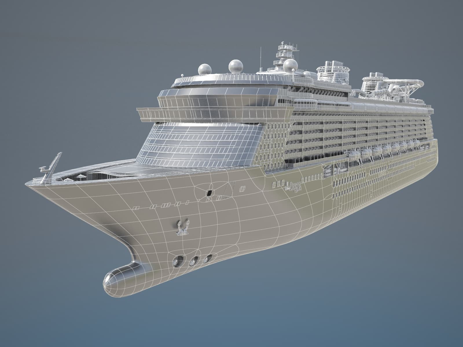 Disney Dream Cruise Ship - 3D Model by SQUIR