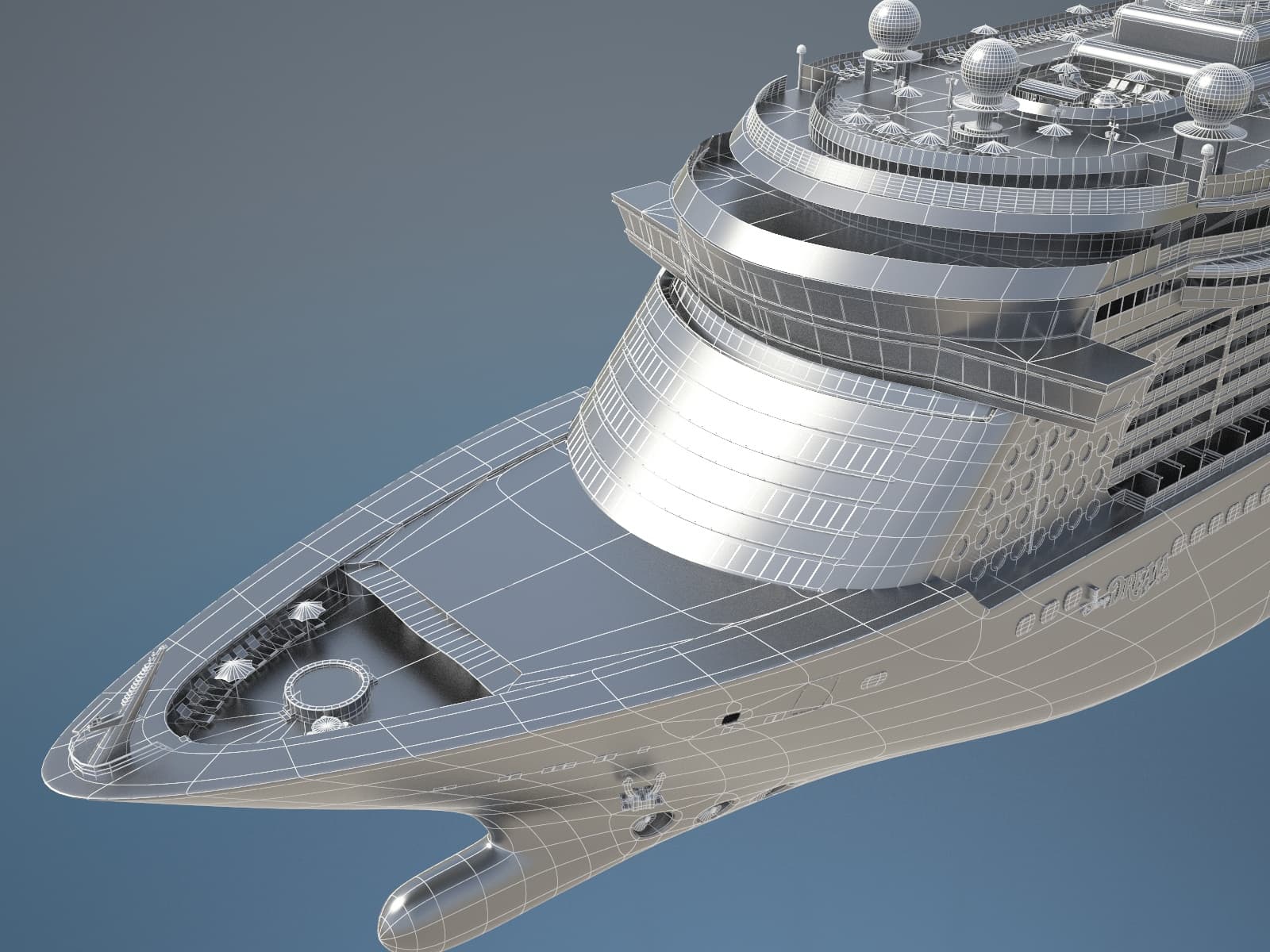 Disney Dream Cruise Ship - 3D Model by SQUIR