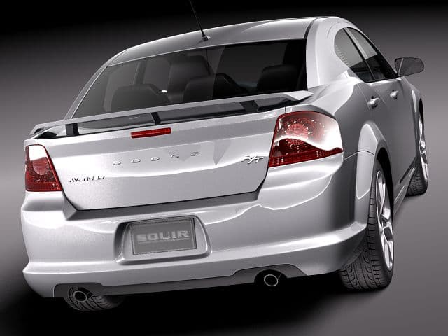 Dodge Avenger RT 2012 - 3D Model by SQUIR