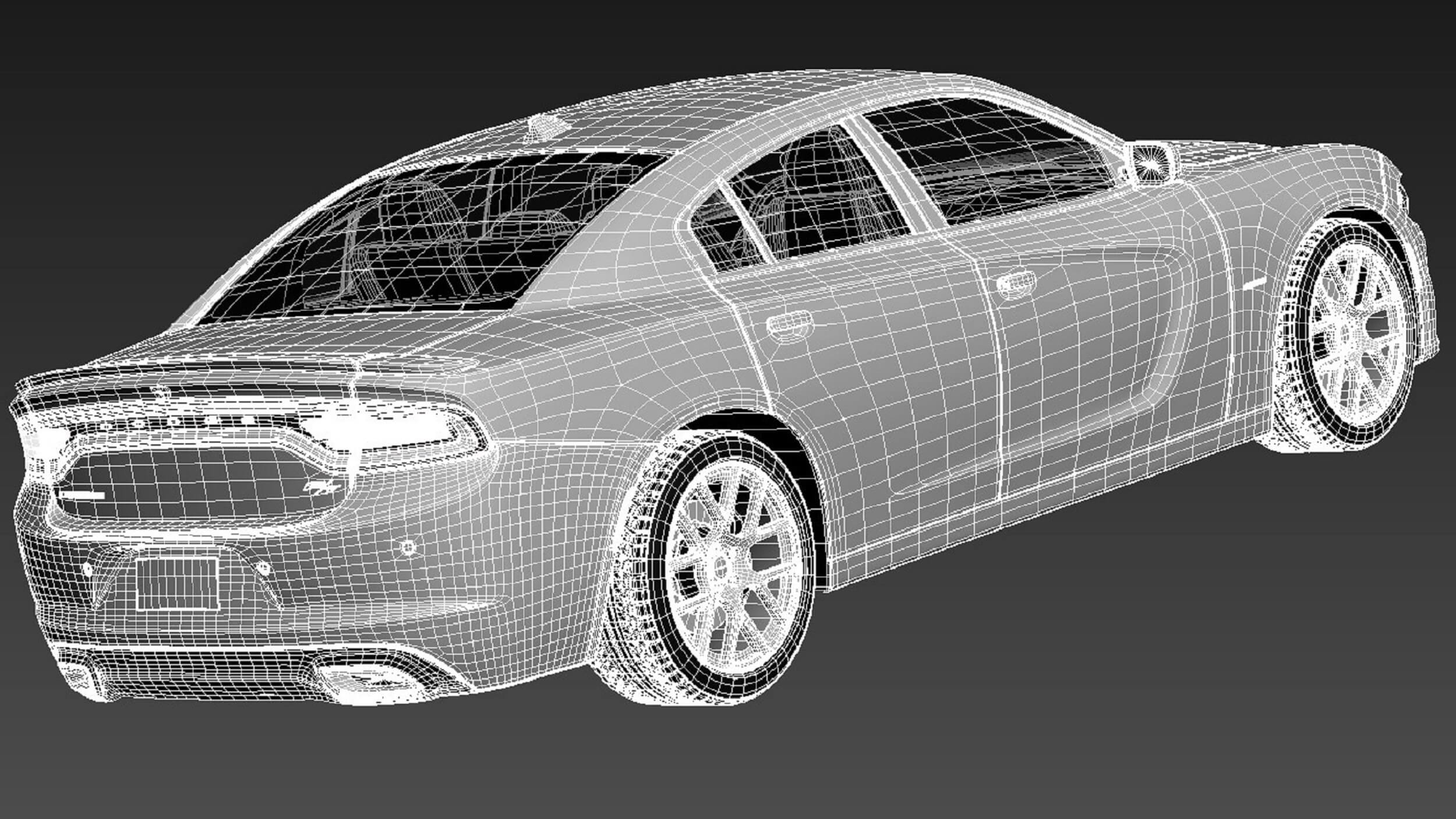 Dodge Charger 2015 - 3D Model by SQUIR