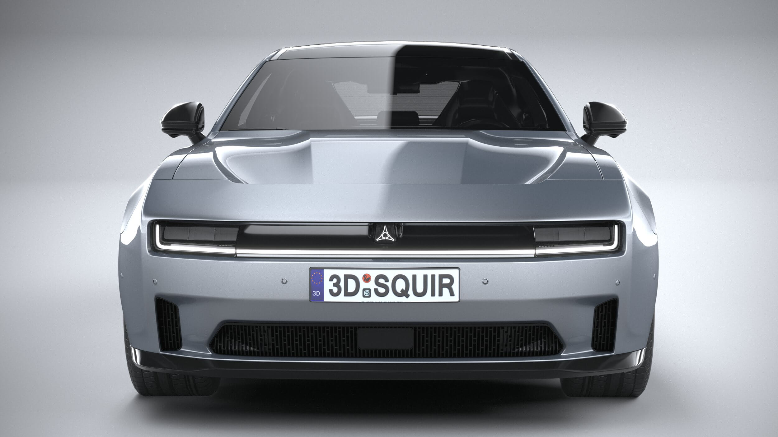 Dodge Charger Daytona 2024 Low Poly - 3D Model by SQUIR