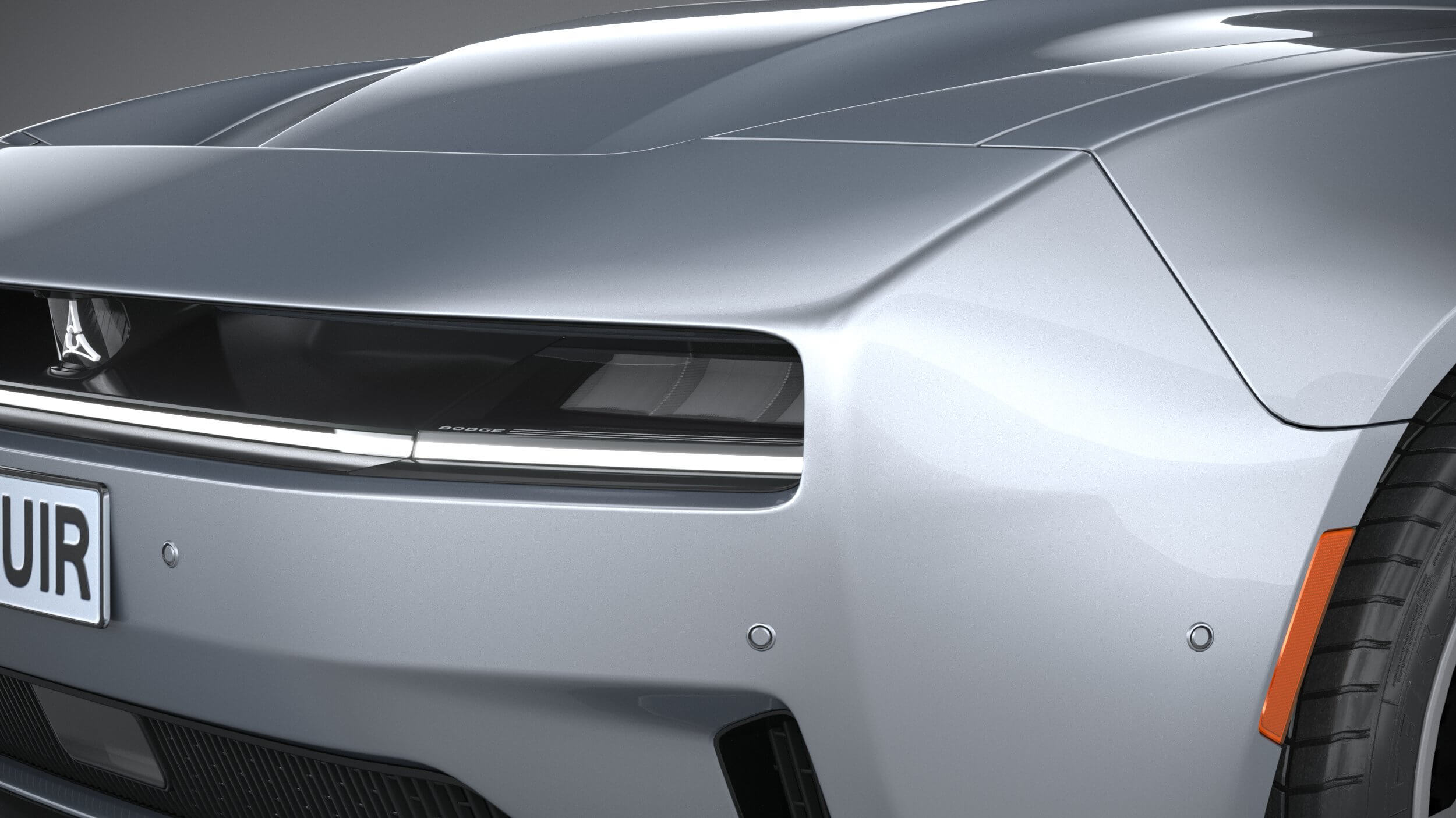 Dodge Charger Daytona 2024 Low Poly - 3D Model by SQUIR