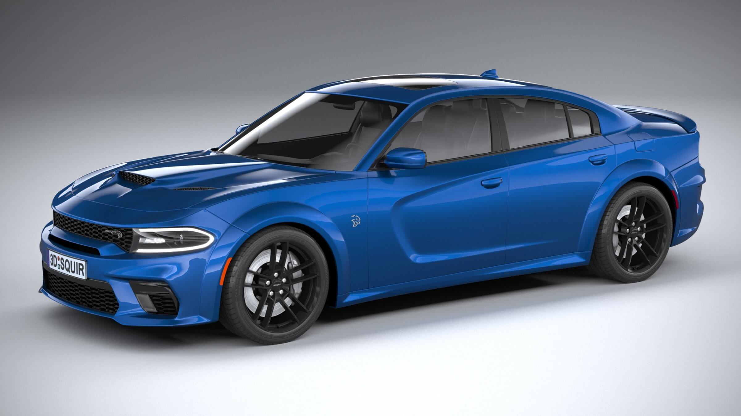 Dodge Charger SRT Hellcat Widebody 2020 - 3D Model by SQUIR