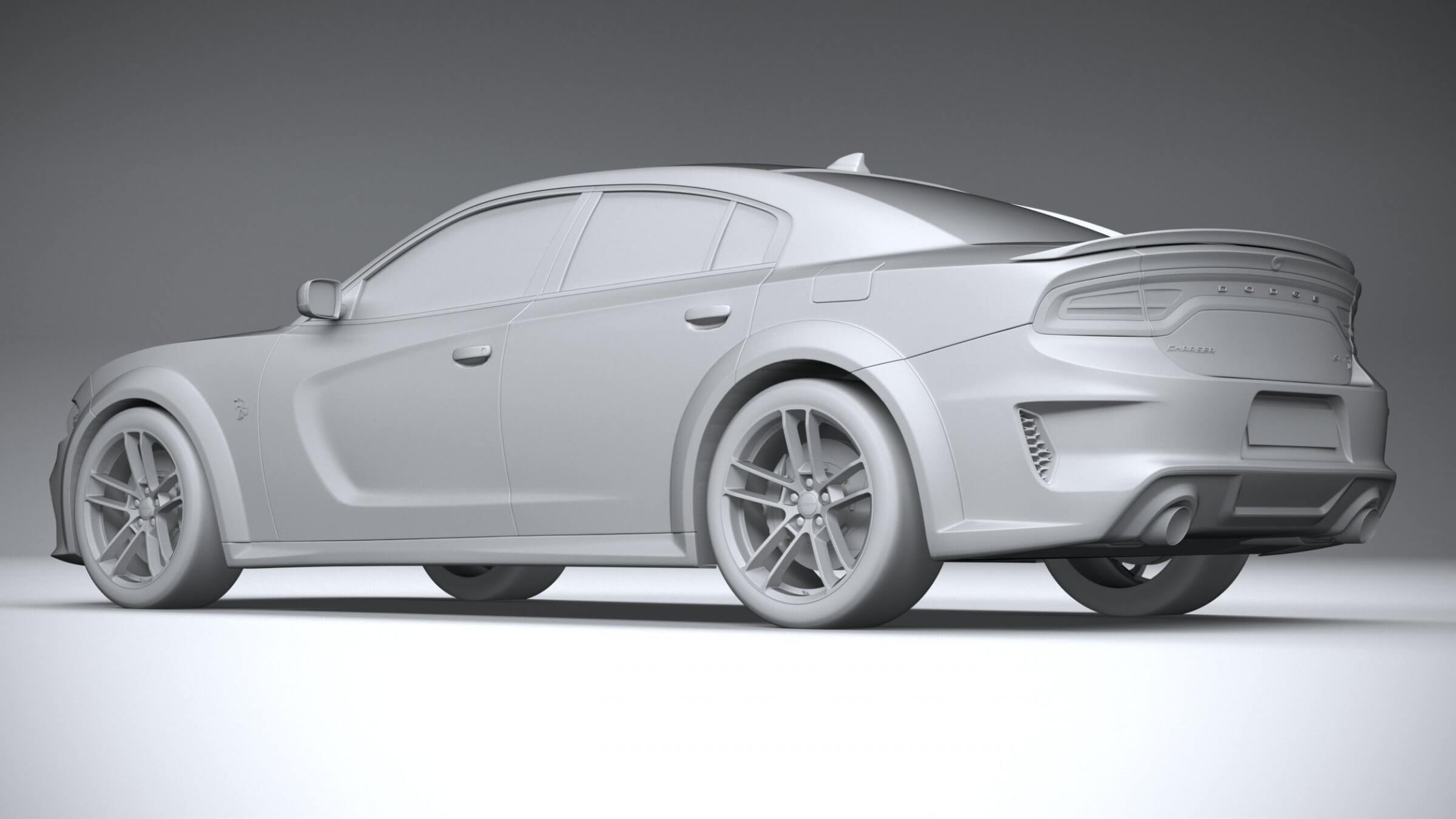 Dodge Charger SRT Hellcat Widebody 2020 - 3D Model by SQUIR