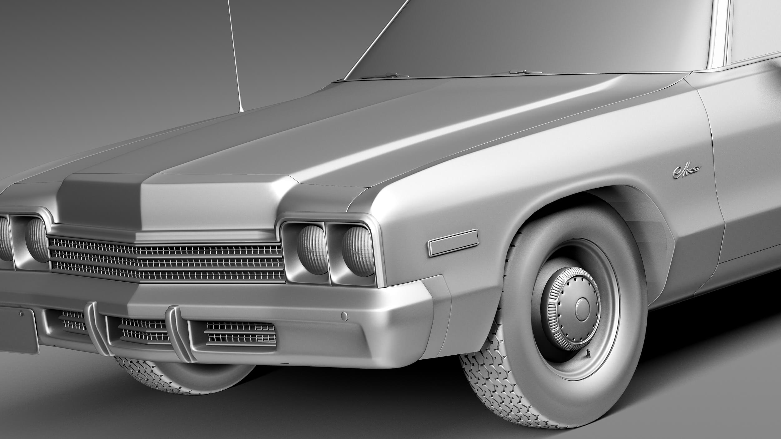 Dodge Monaco 1974 - 3D Model by SQUIR