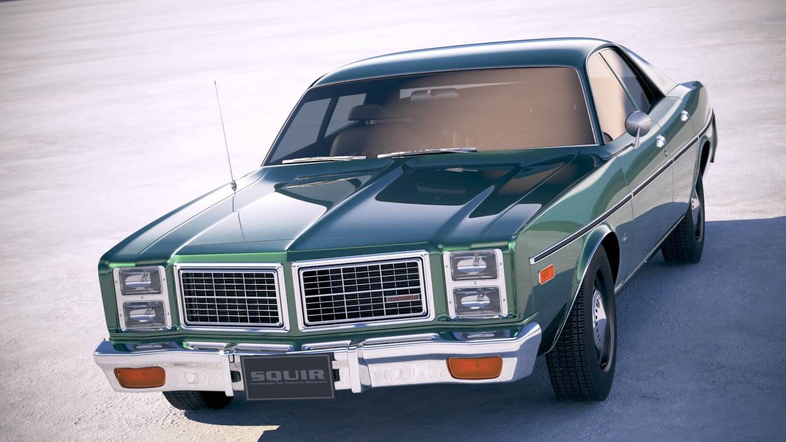 Dodge Monaco 1977 - 3D Model by SQUIR
