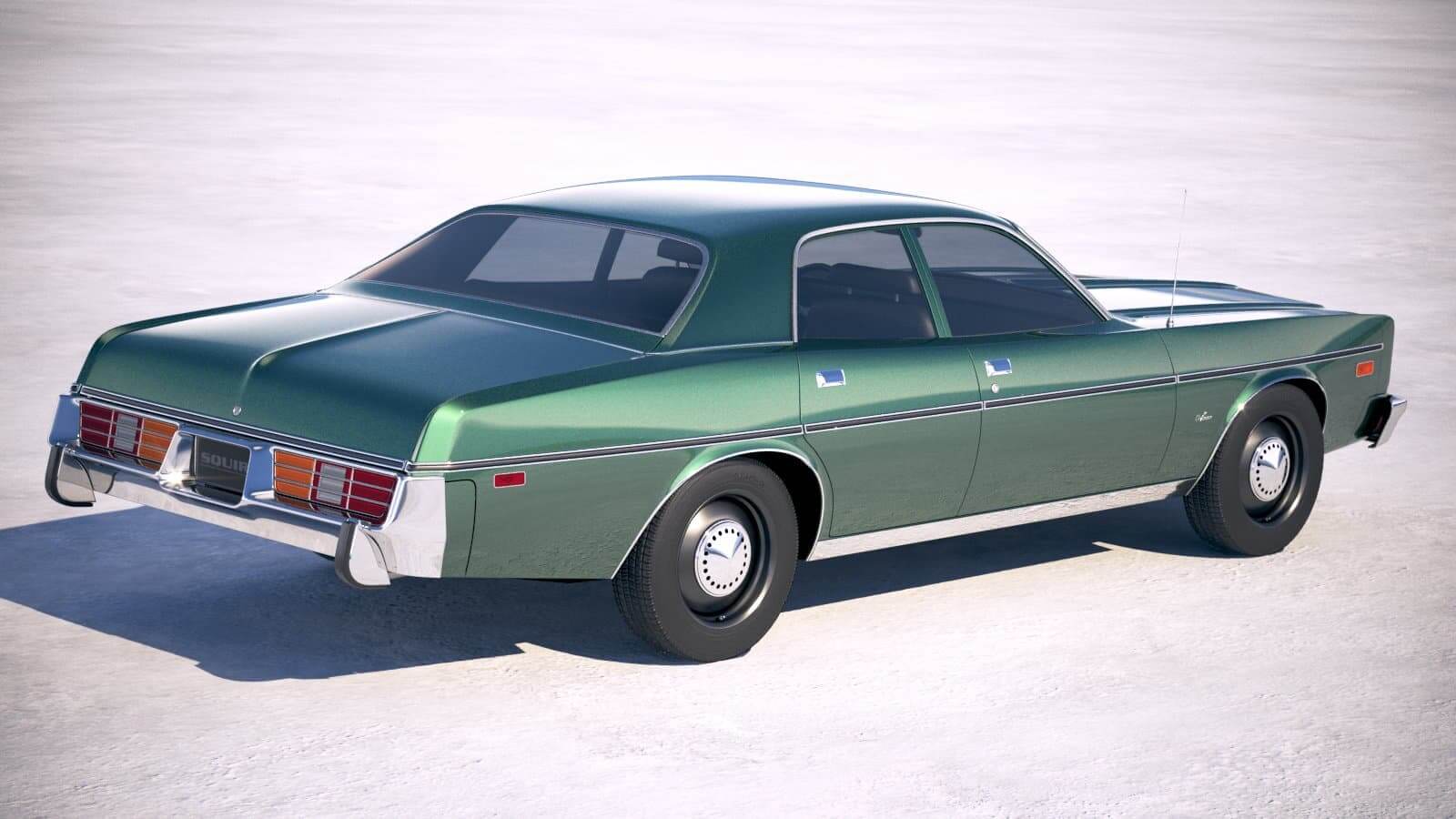 Dodge Monaco 1977 - 3D Model by SQUIR