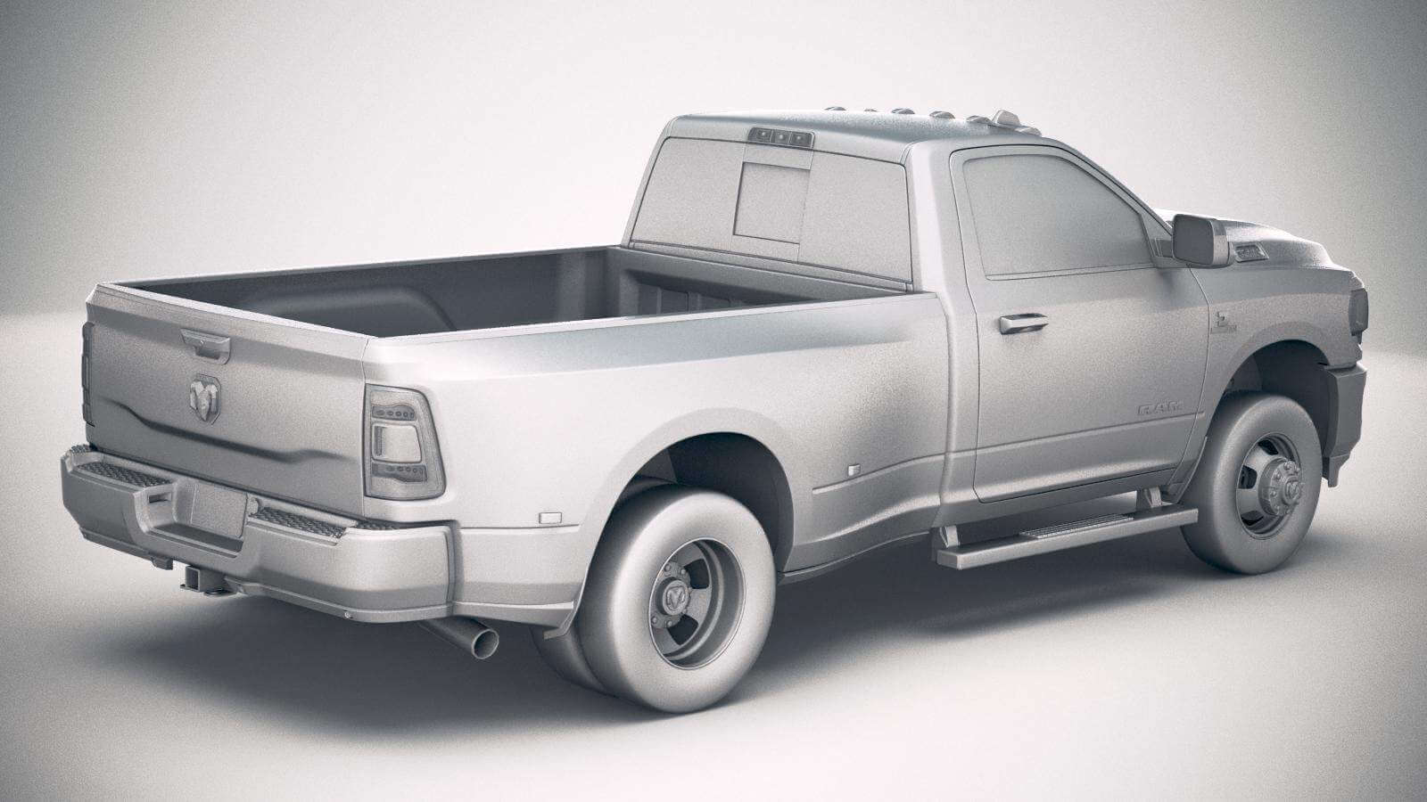 Dodge Ram 3500 HD Single Cab 2019 - 3D Model by SQUIR