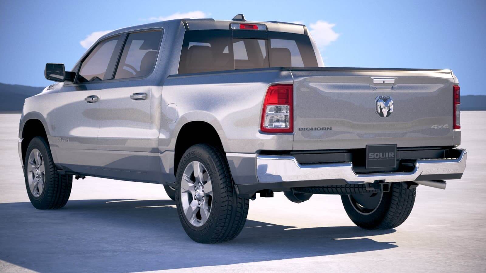 Dodge RAM BigHorn 2019 - 3D Model by SQUIR