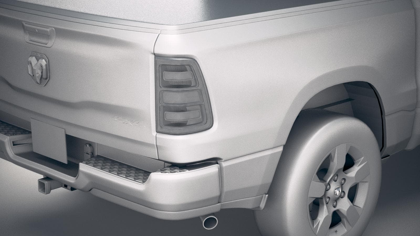 Dodge RAM BigHorn 2019 - 3D Model by SQUIR