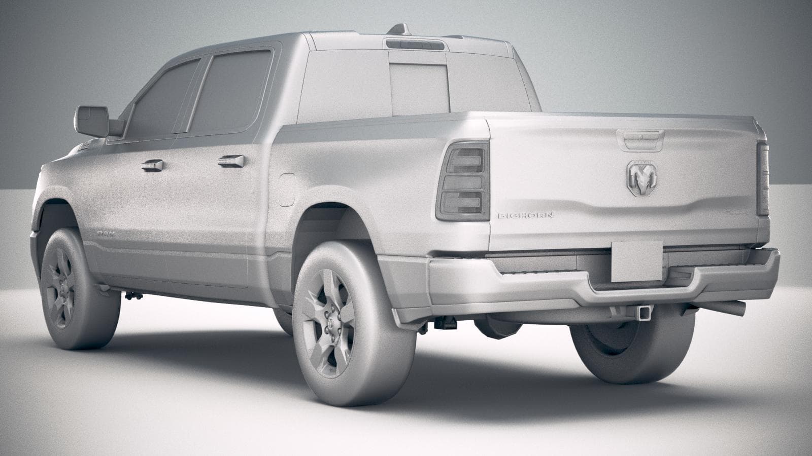 Dodge RAM BigHorn 2019 - 3D Model by SQUIR