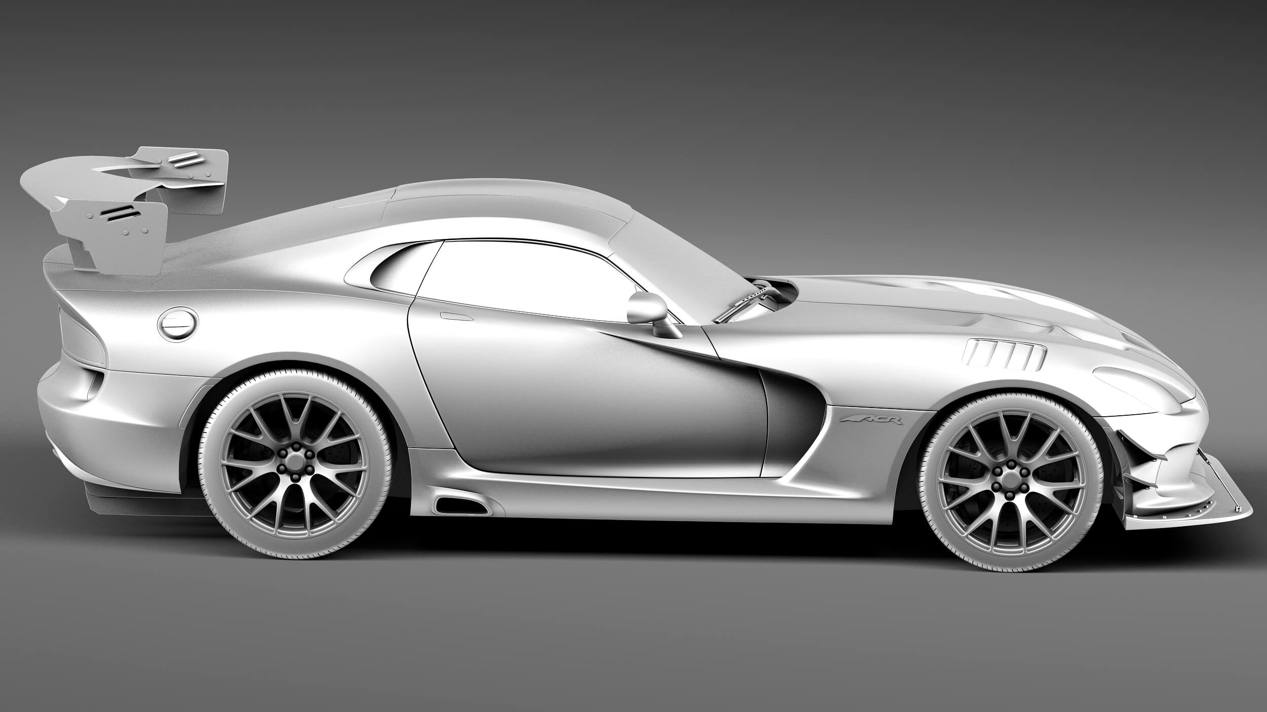 Dodge Viper ACR 2016 - 3D Model by SQUIR
