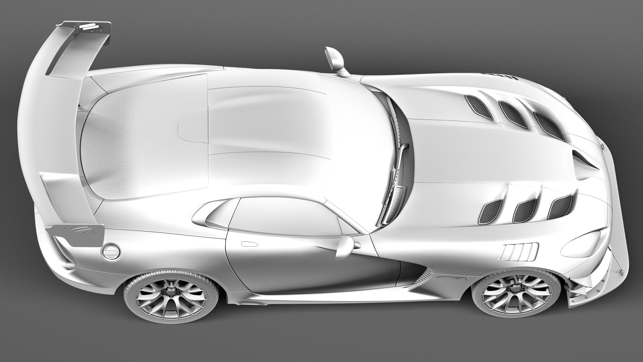 Dodge Viper ACR 2016 - 3D Model by SQUIR