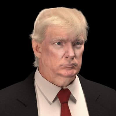 Donald Trump - 3D Model by SQUIR