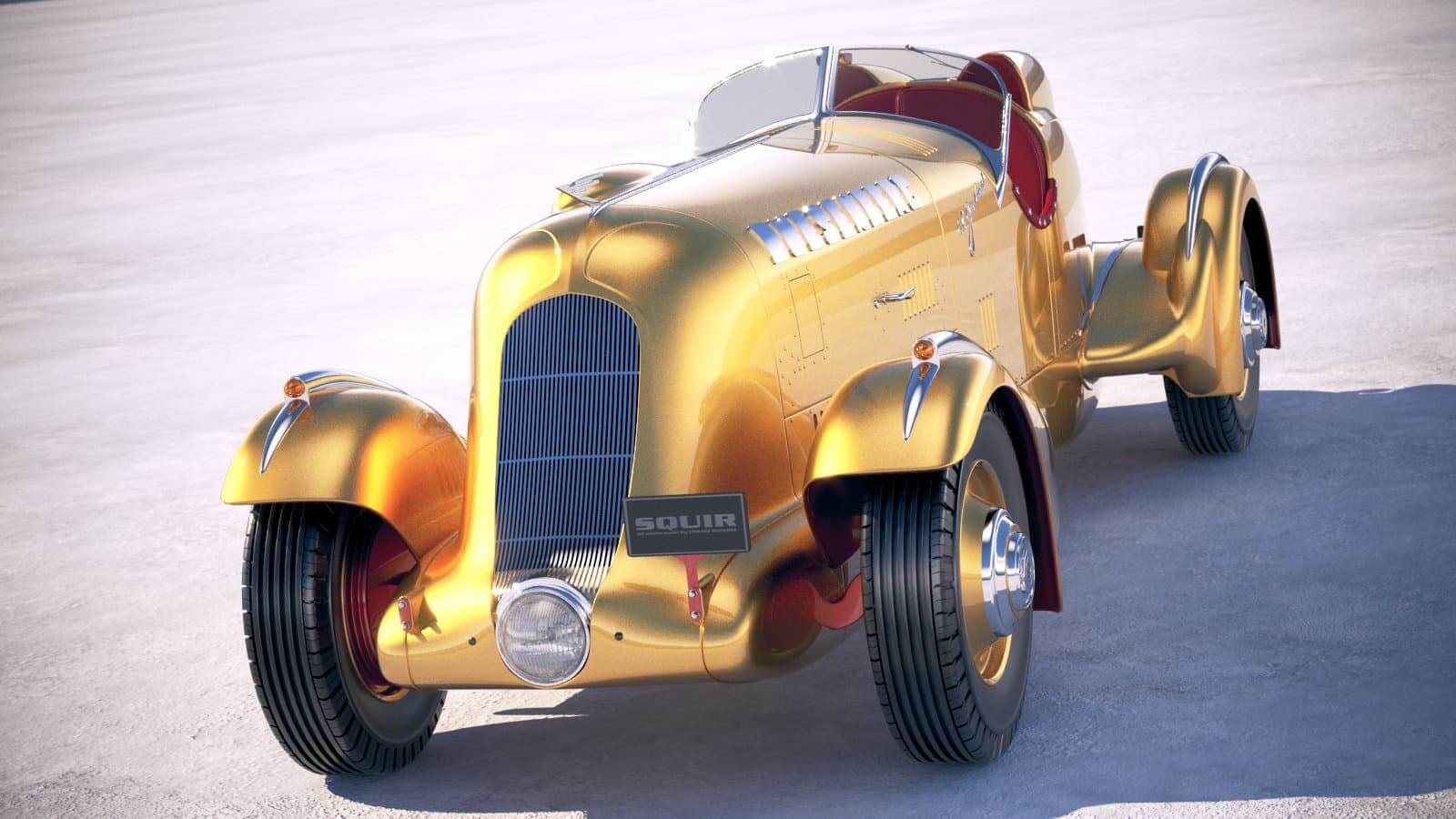 Duesenberg SJ Special Mormon Meteor 1935 (V-Ray) 3D Model by SQUIR